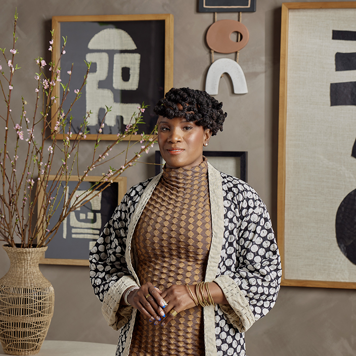 Meridian Linen Placemat by Hadiya Williams - Set of 4