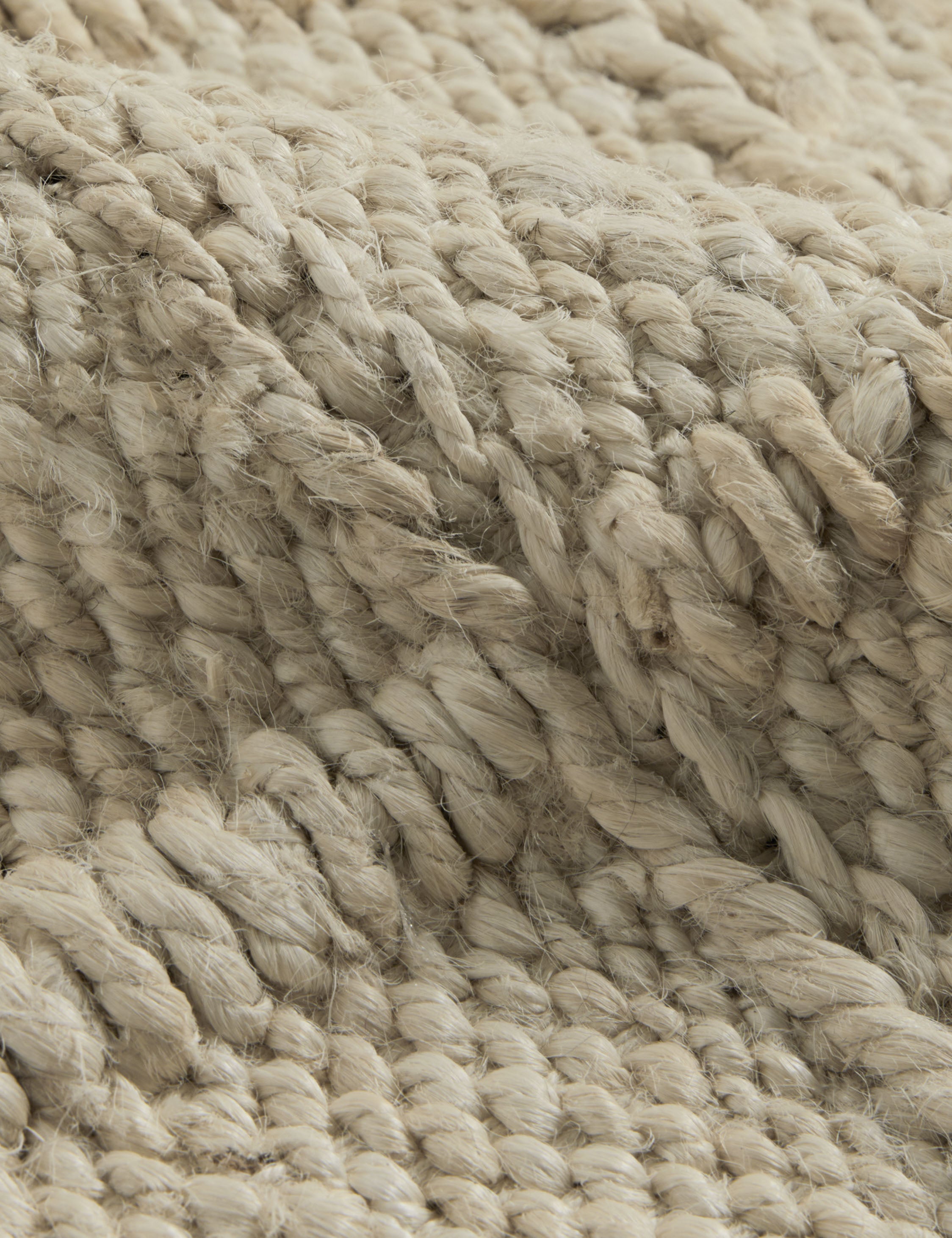 Harper Braided Jute Grid Rug by Jake Arnold