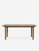 Hewitt Extendable Oak Wood Dining Table