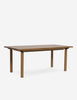 Hewitt Extendable Oak Wood Dining Table