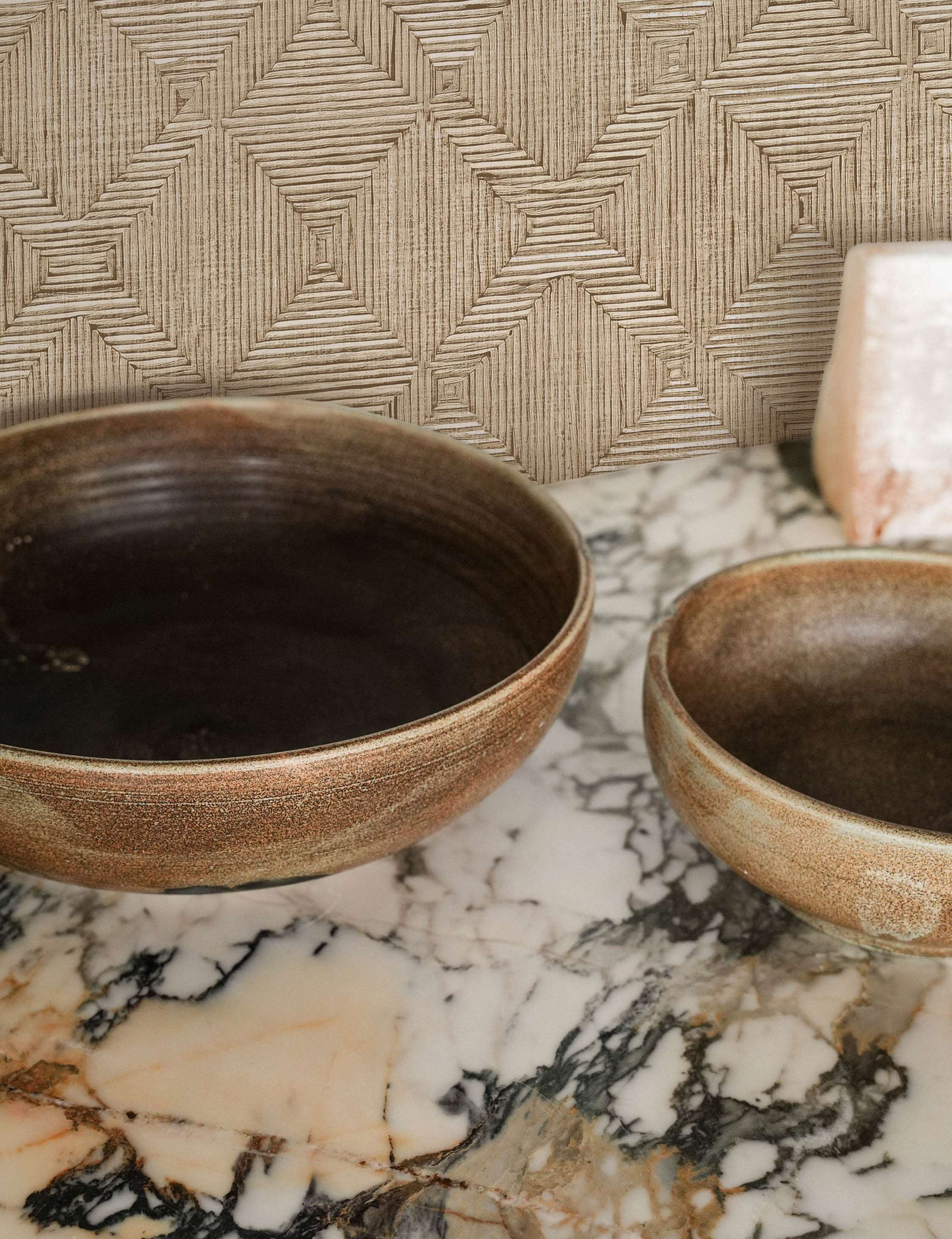 Hoffmann Faux Sisal Textured Peel + Stick Wallpaper by Jeremiah Brent