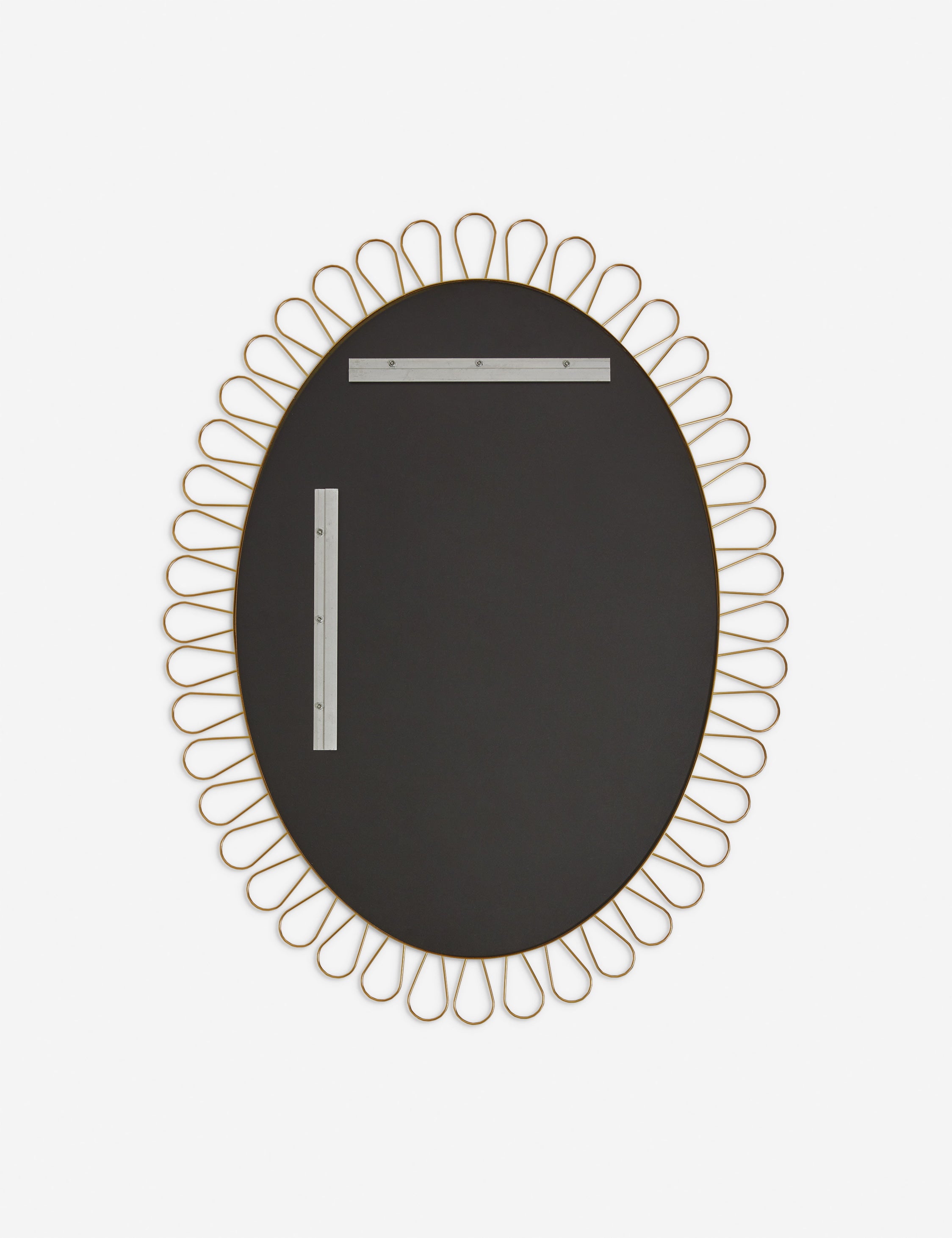 Jazlyn Oval Wire Frame Mirror