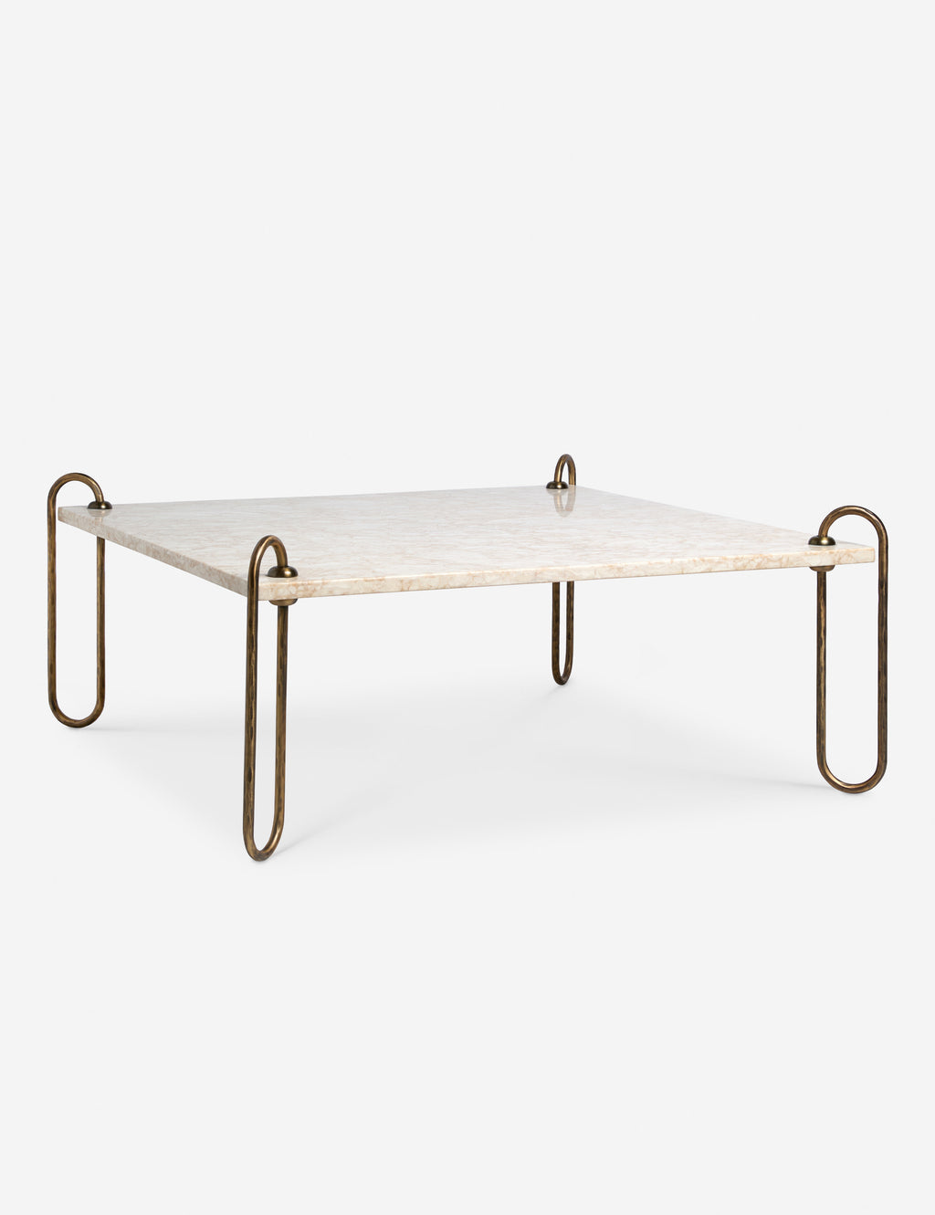 Kimberly Square Marble Coffee Table