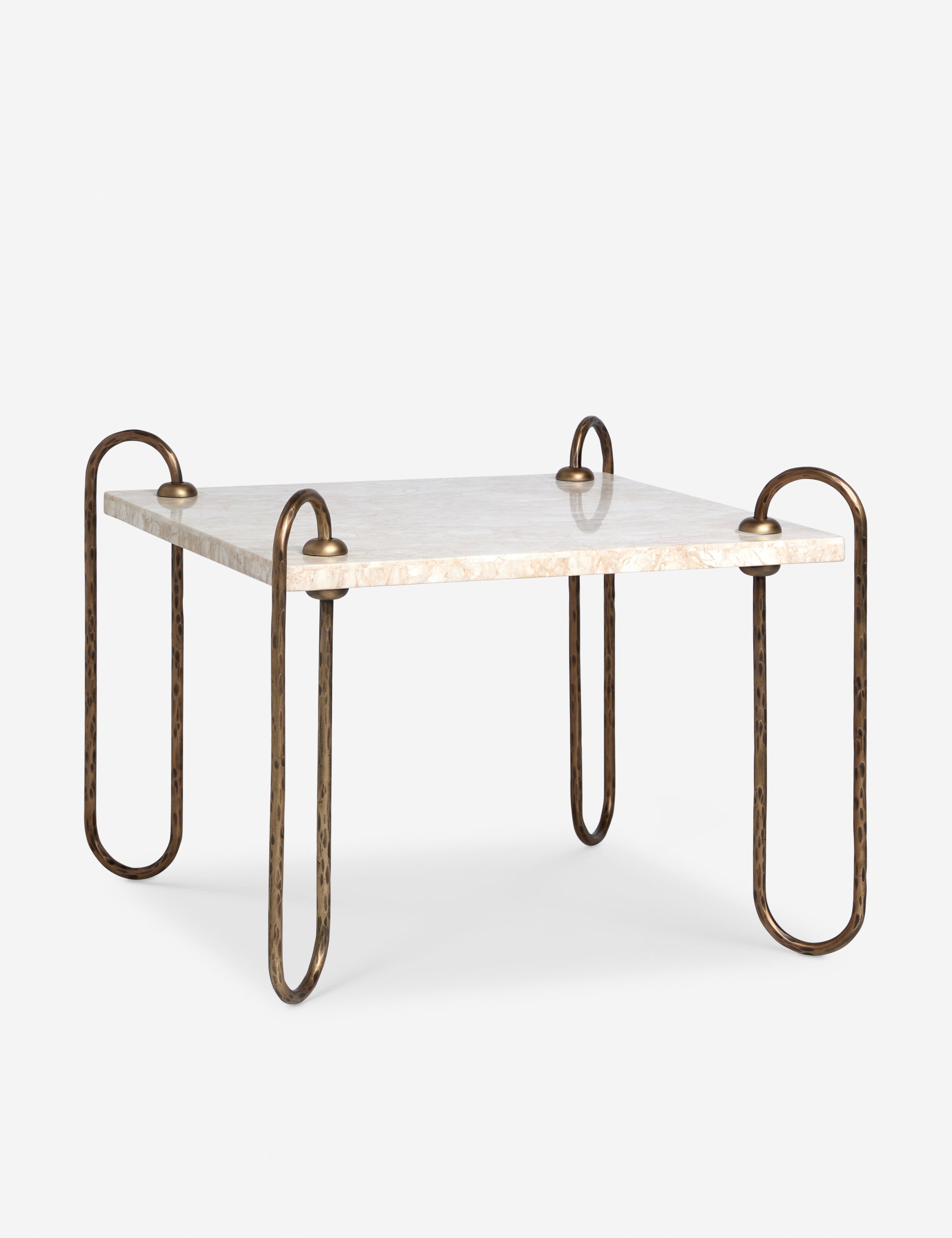 Kimberly Marble Side Table