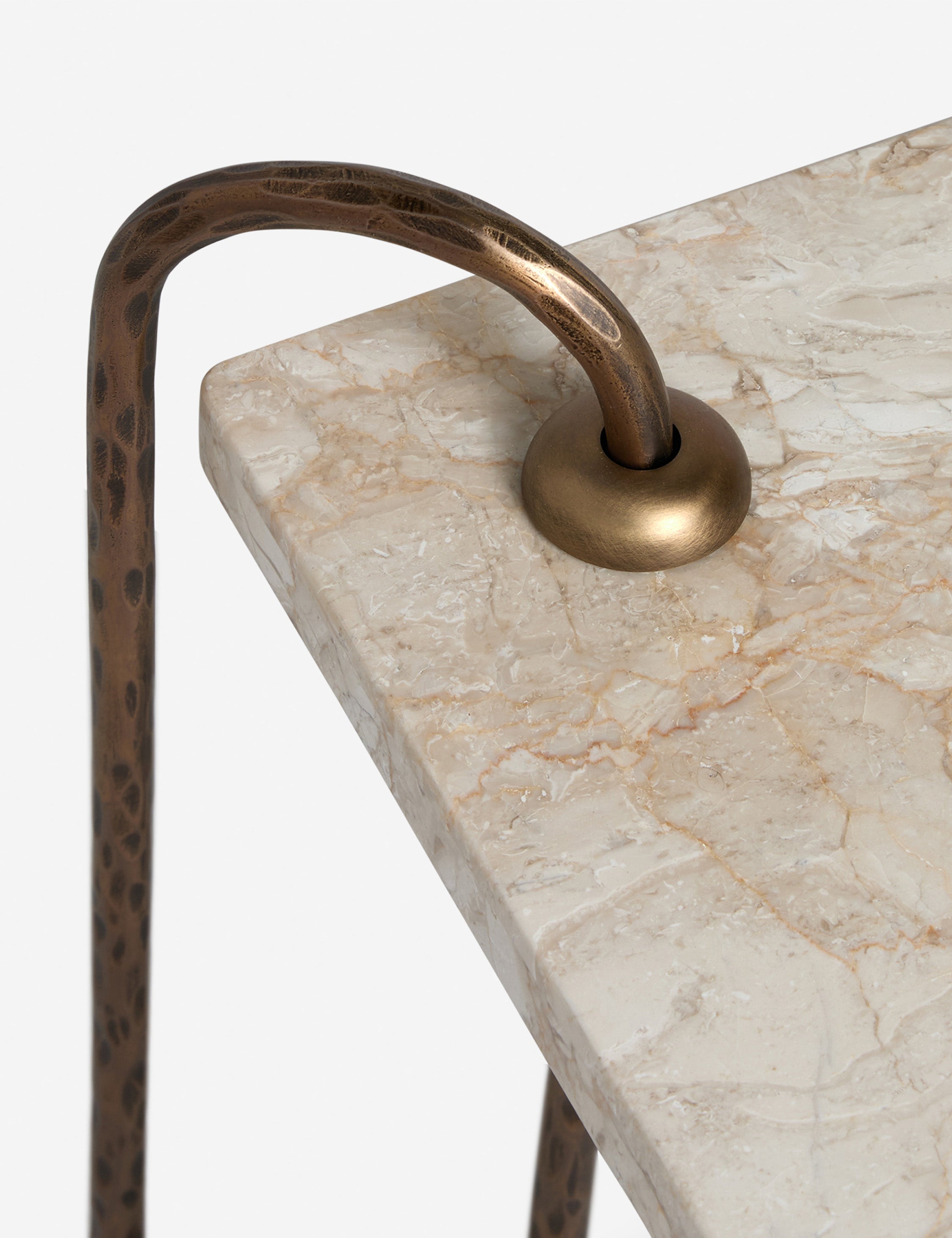 Kimberly Marble Side Table