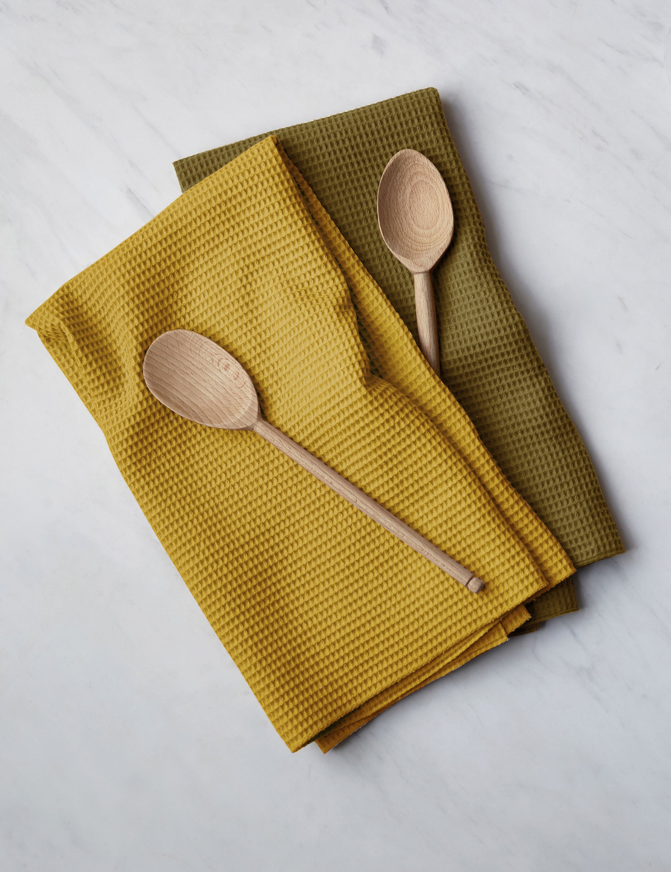 Essential Waffle Kitchen Towels (Set Of 2) by Hawkins New York