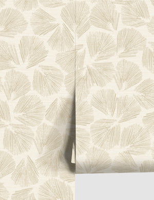 Elora Leaf Wallpaper by Christiane Lemieux