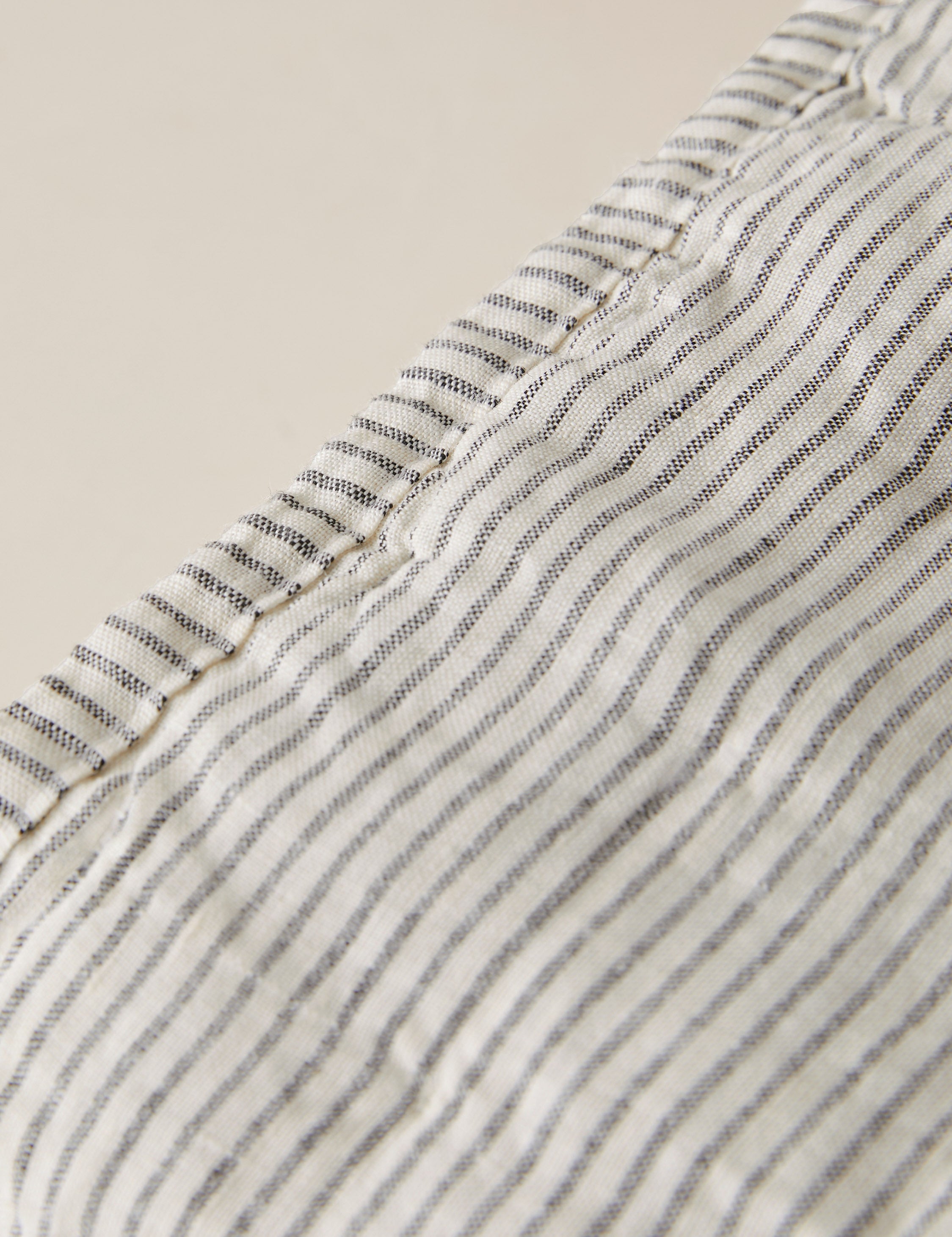 Lammin Linen Quilted Coverlet by Sarah Sherman Samuel