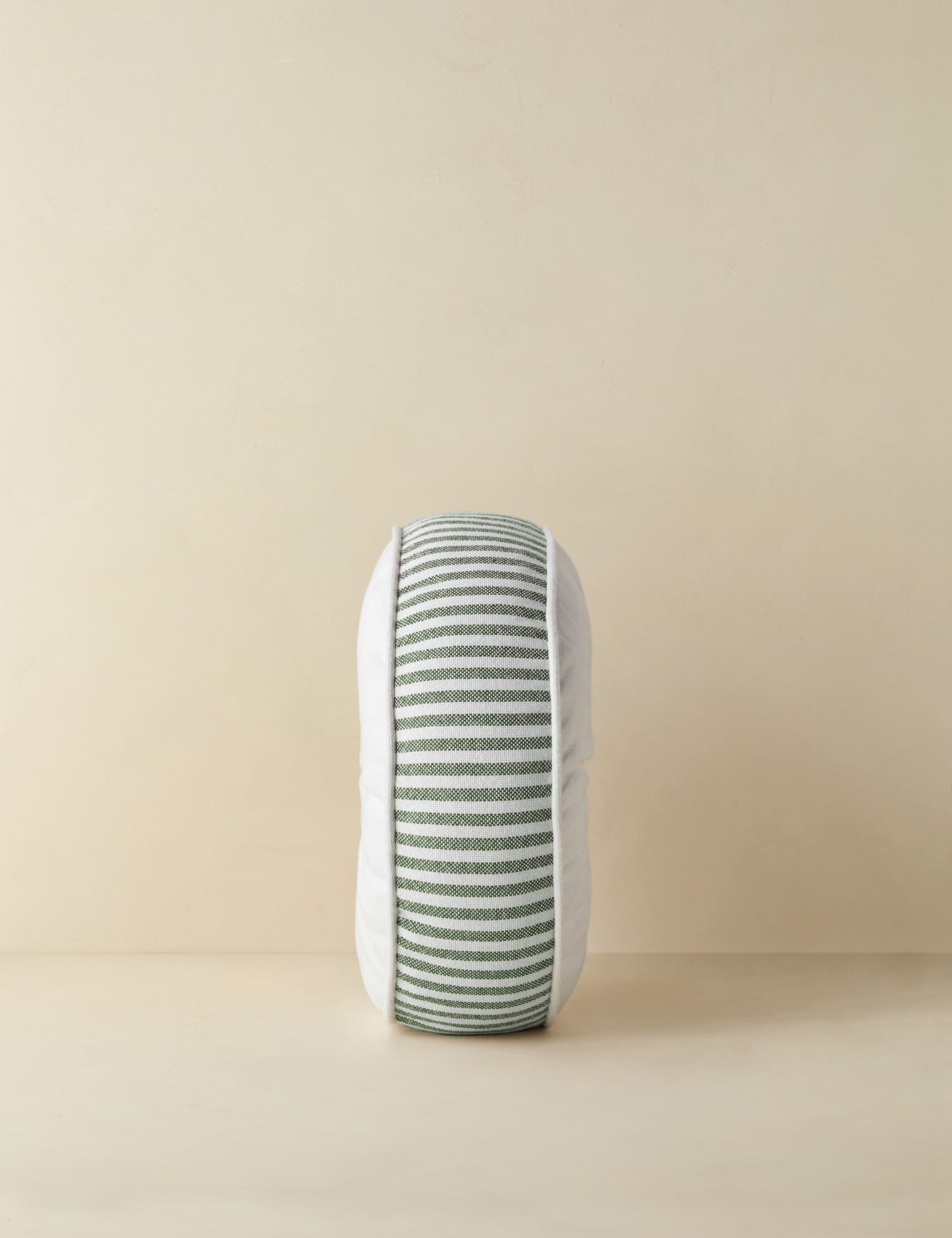 Littu Indoor / Outdoor Striped Disc Pillow by Sarah Sherman Samuel