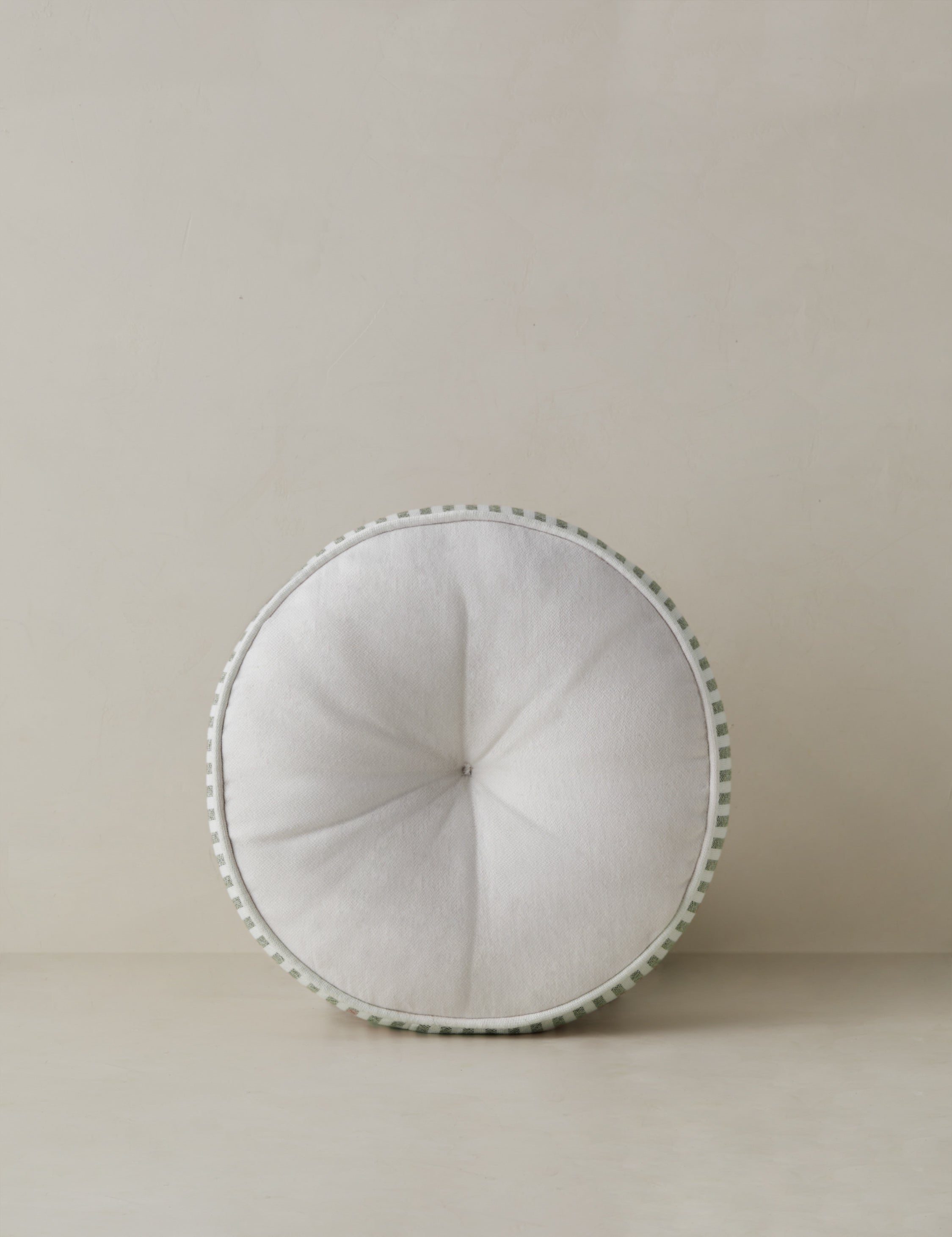 Littu Striped Indoor / Outdoor Disc Pillow by Sarah Sherman Samuel