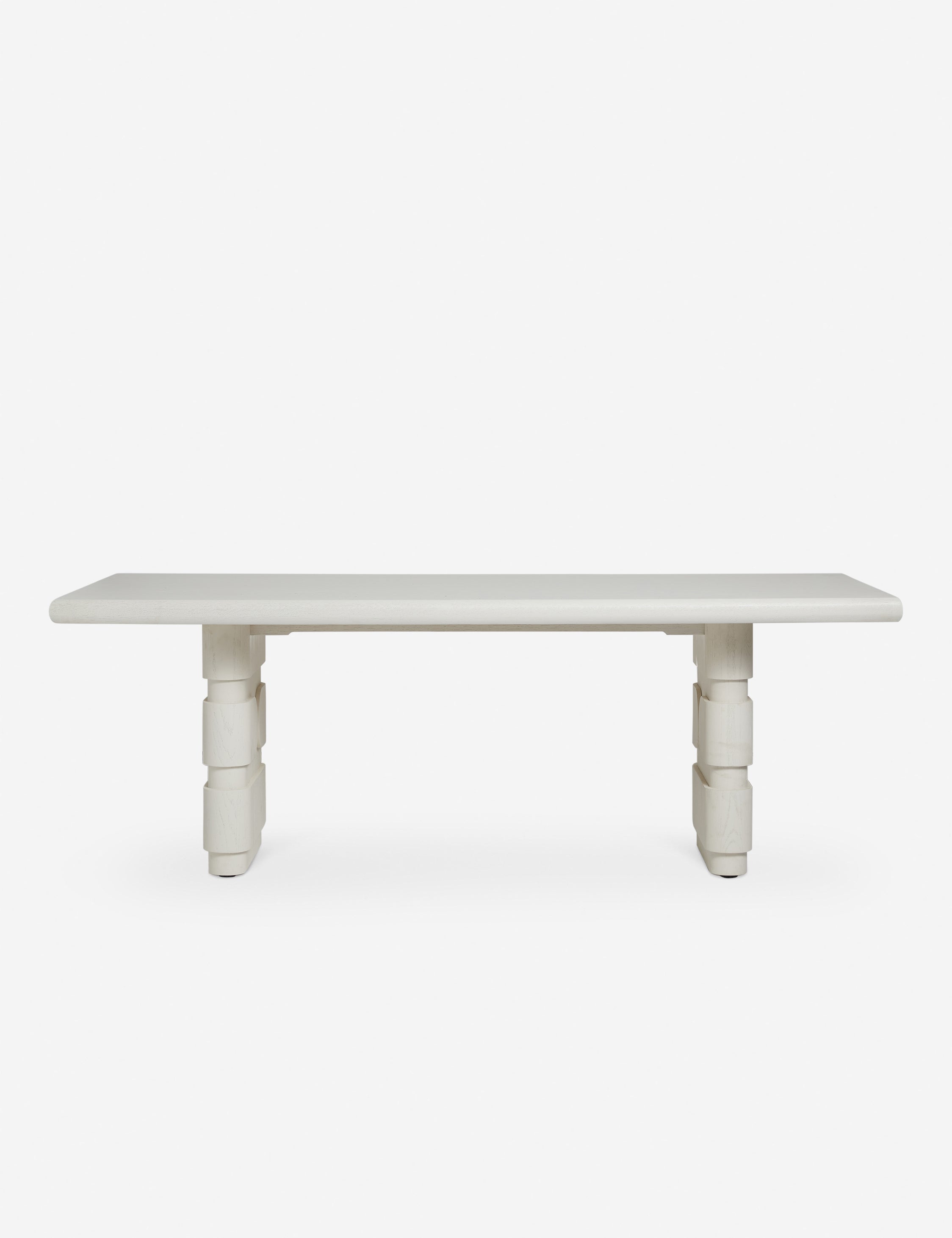Lowen White Washed Dining Table
