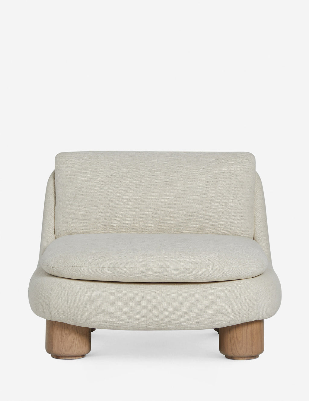 Lozano Low-Profile Armless Accent Chair