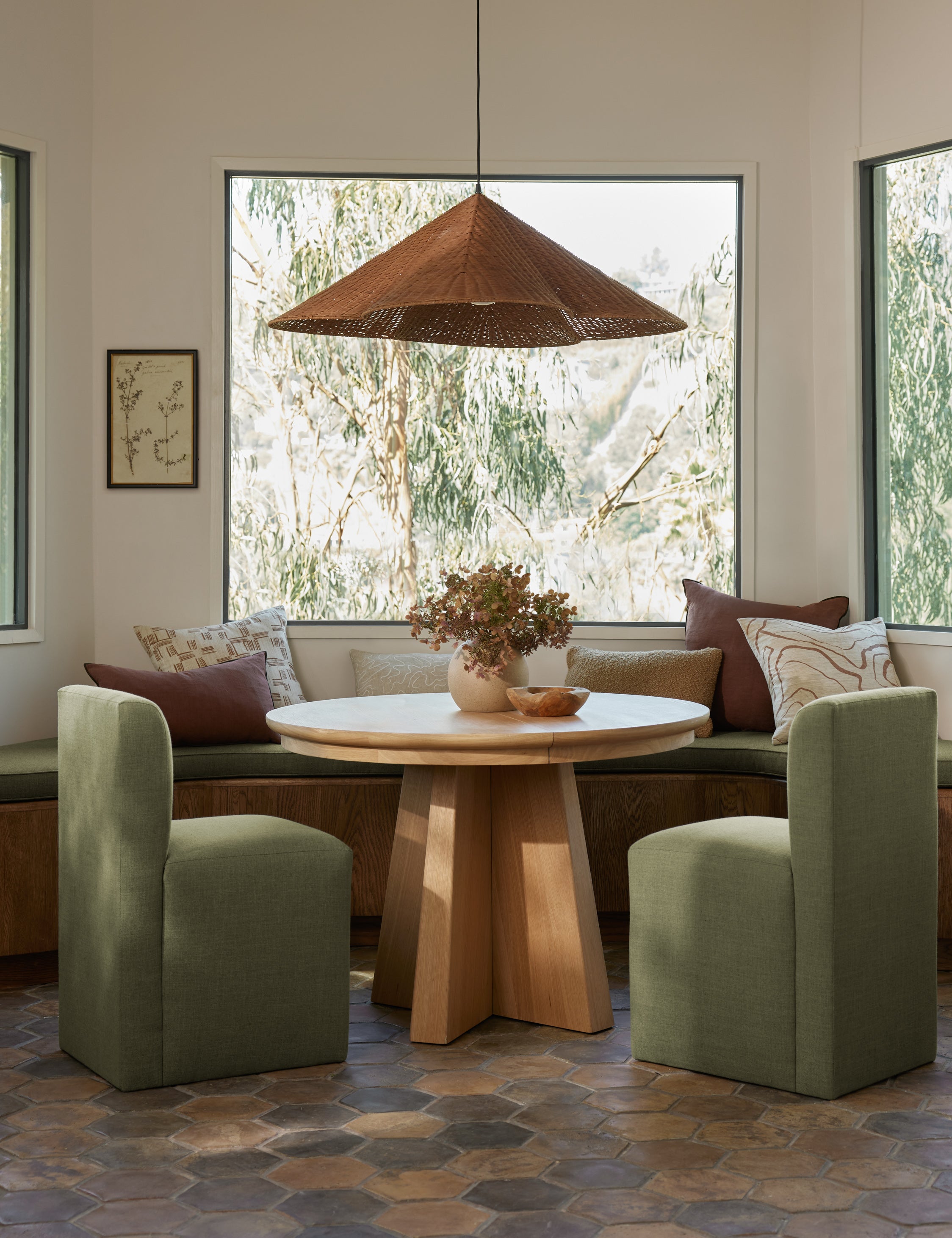 Kalani Woven Rattan Pendant Light