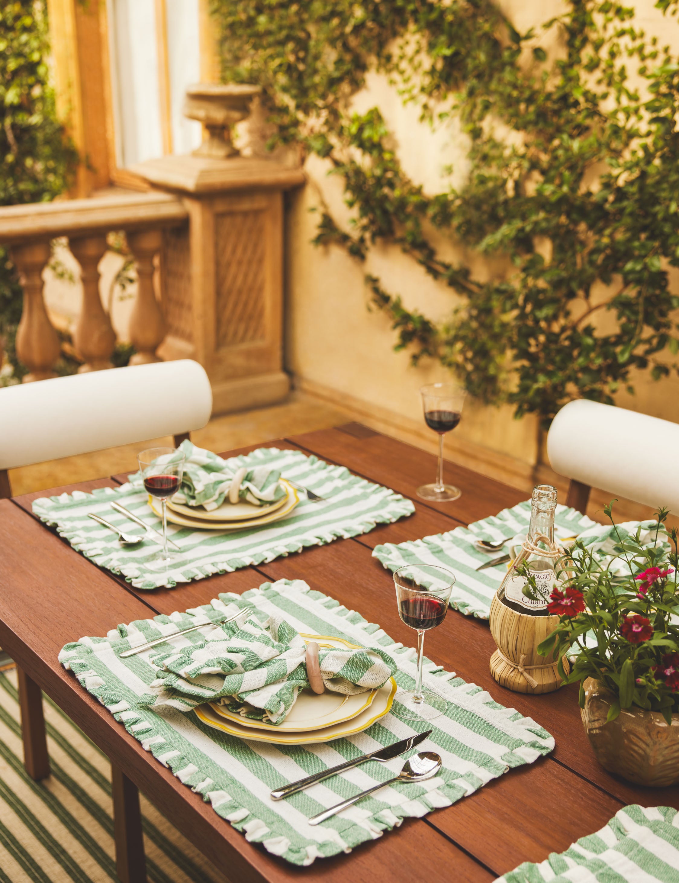 Sunday Striped Table Linens