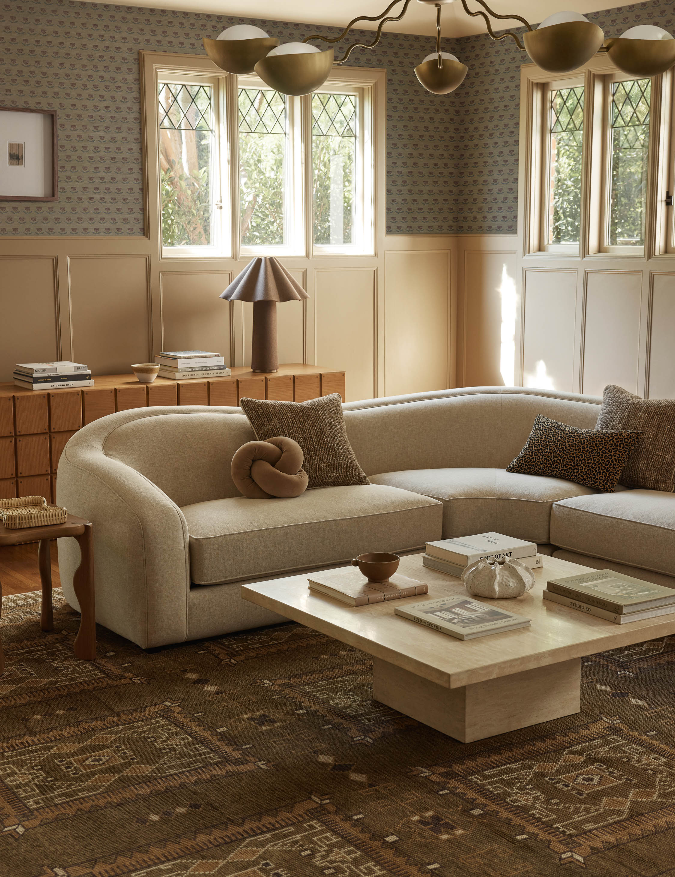 Janna Grasscloth Wallpaper by Sarah Sherman Samuel