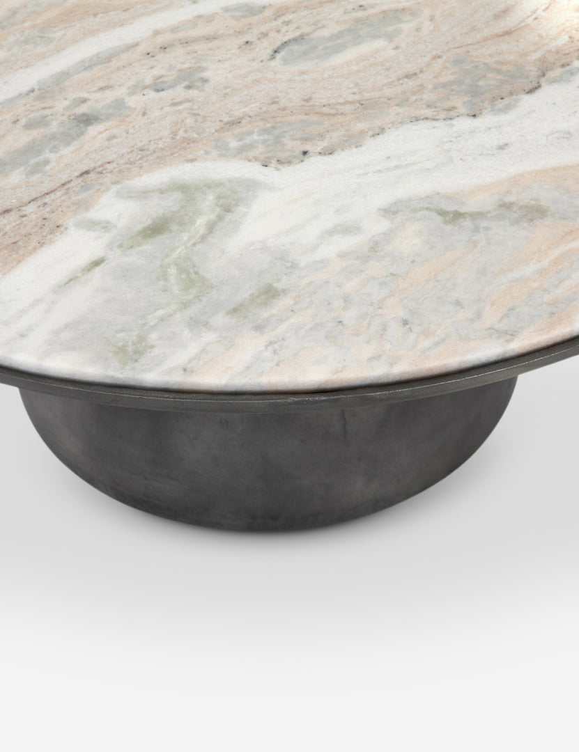 Parveen Round Marble Top Coffee Table