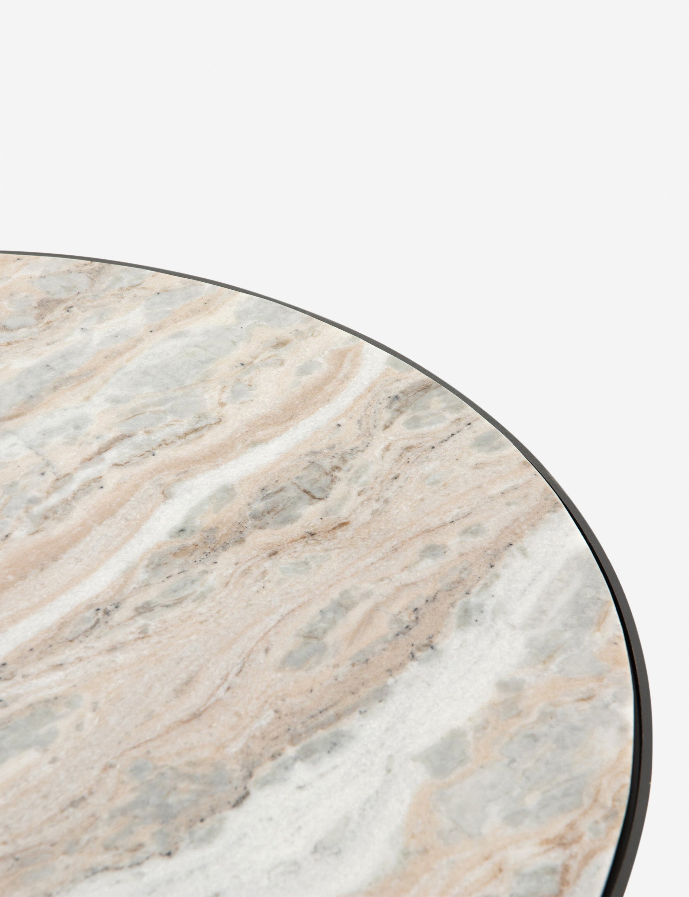Parveen Round Marble Top Coffee Table
