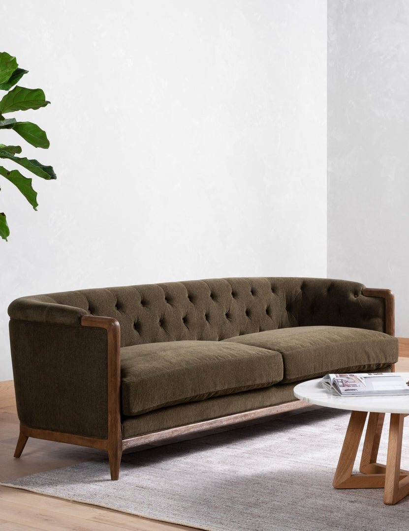 Giroud Curved Tufted Sofa