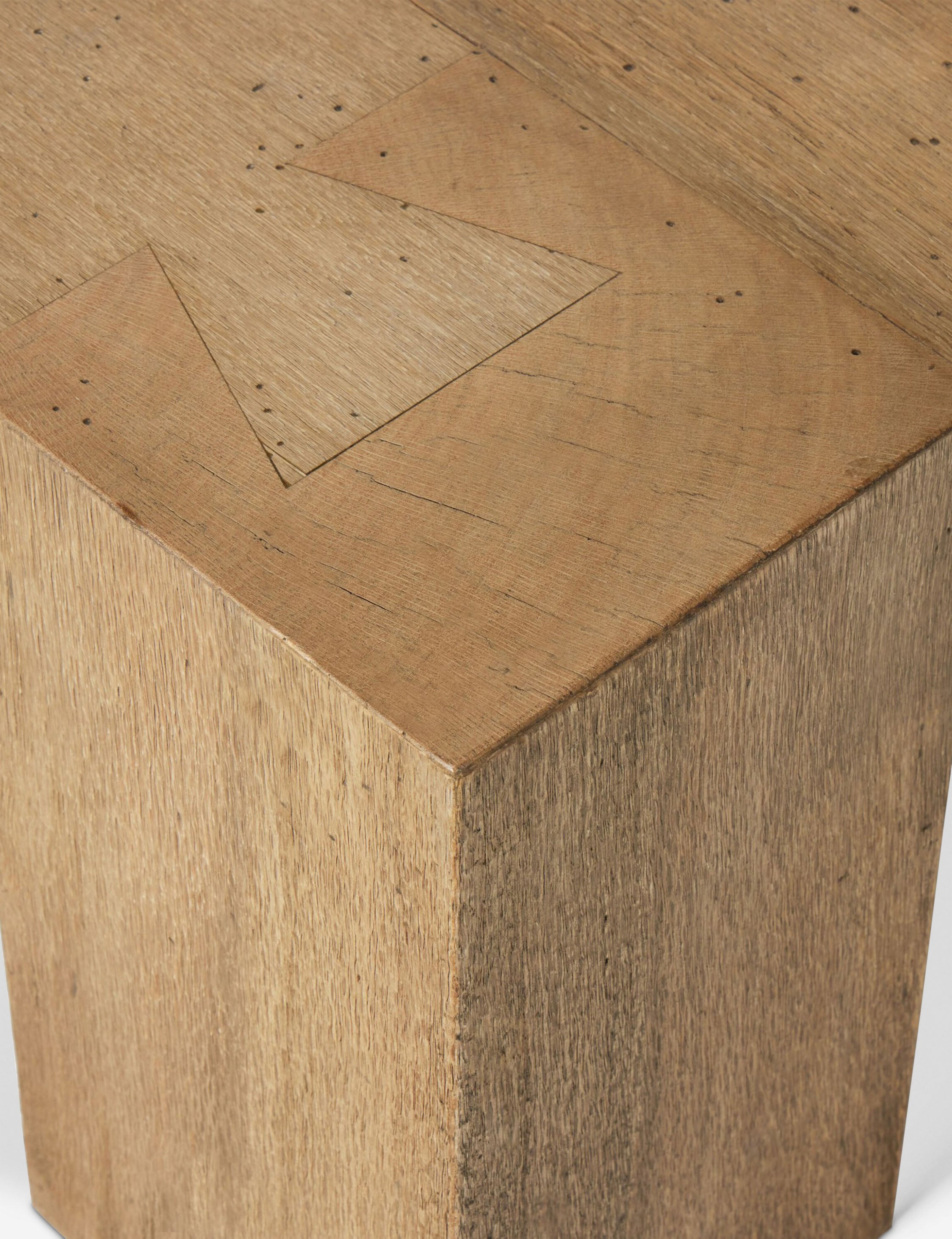 Bevan Distressed Wood Coffee Table
