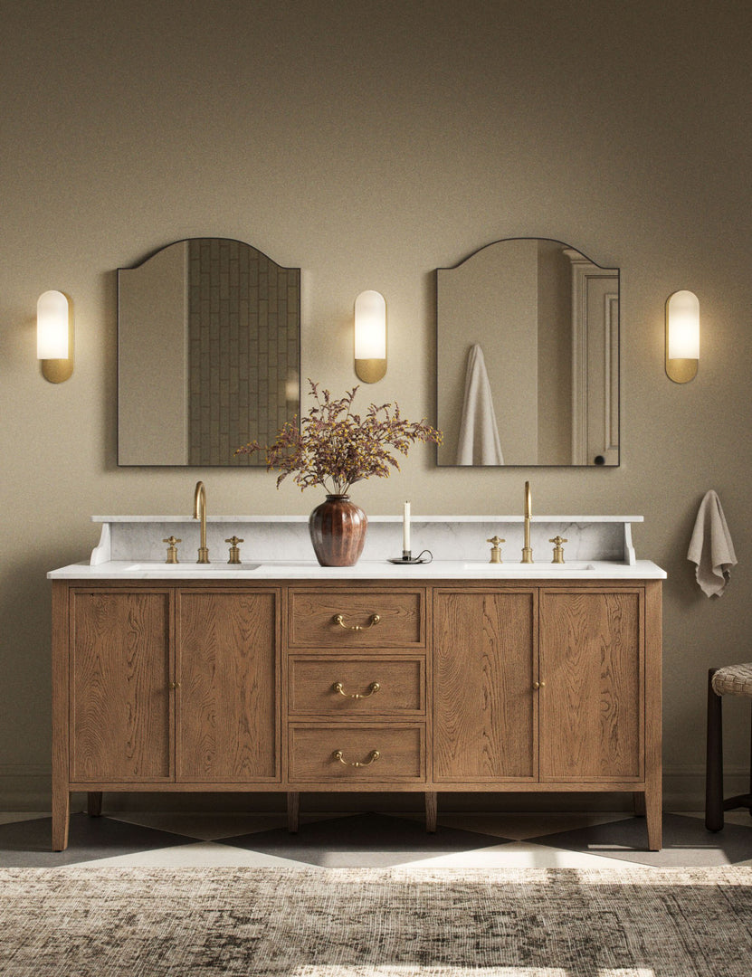 Elliston Double Bath Vanity by Amber Lewis x Four Hands