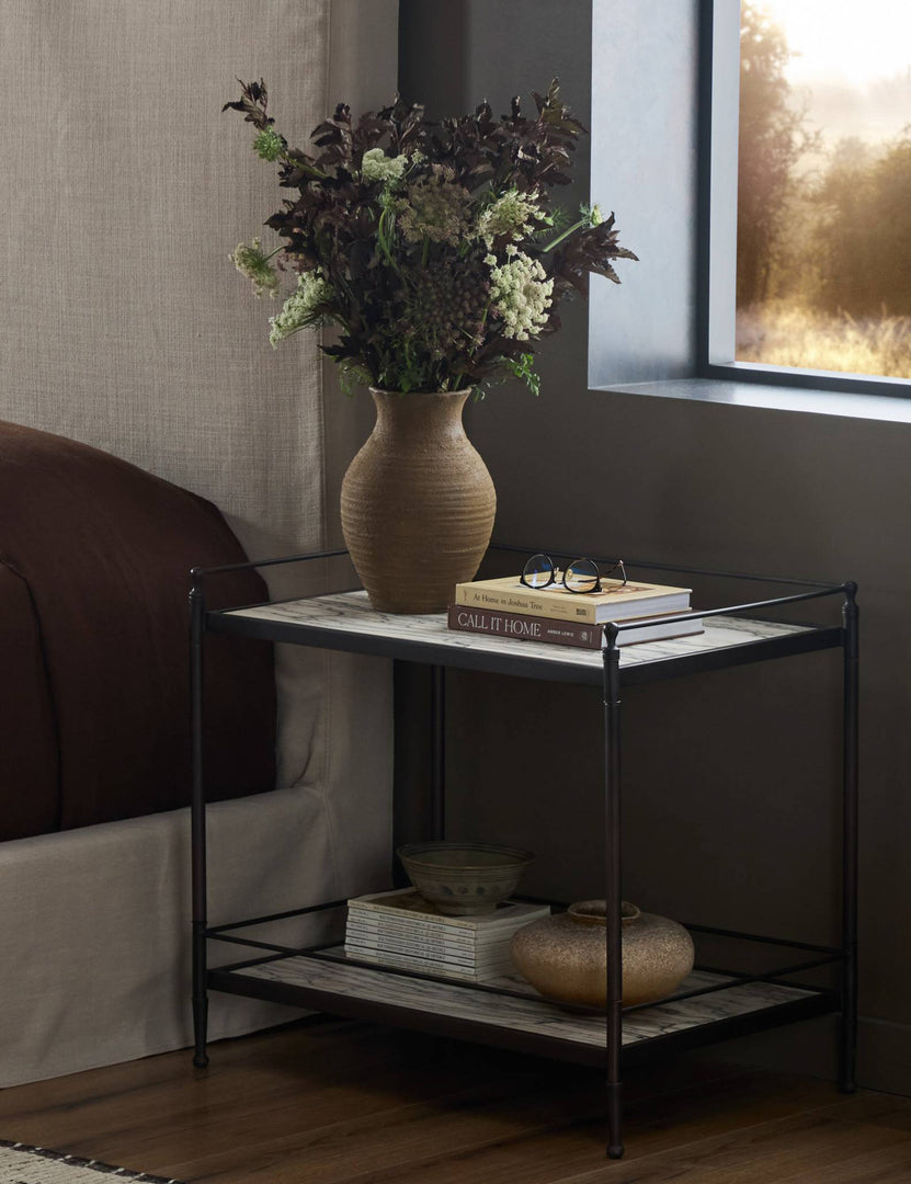 Benatti Open Frame Nightstand