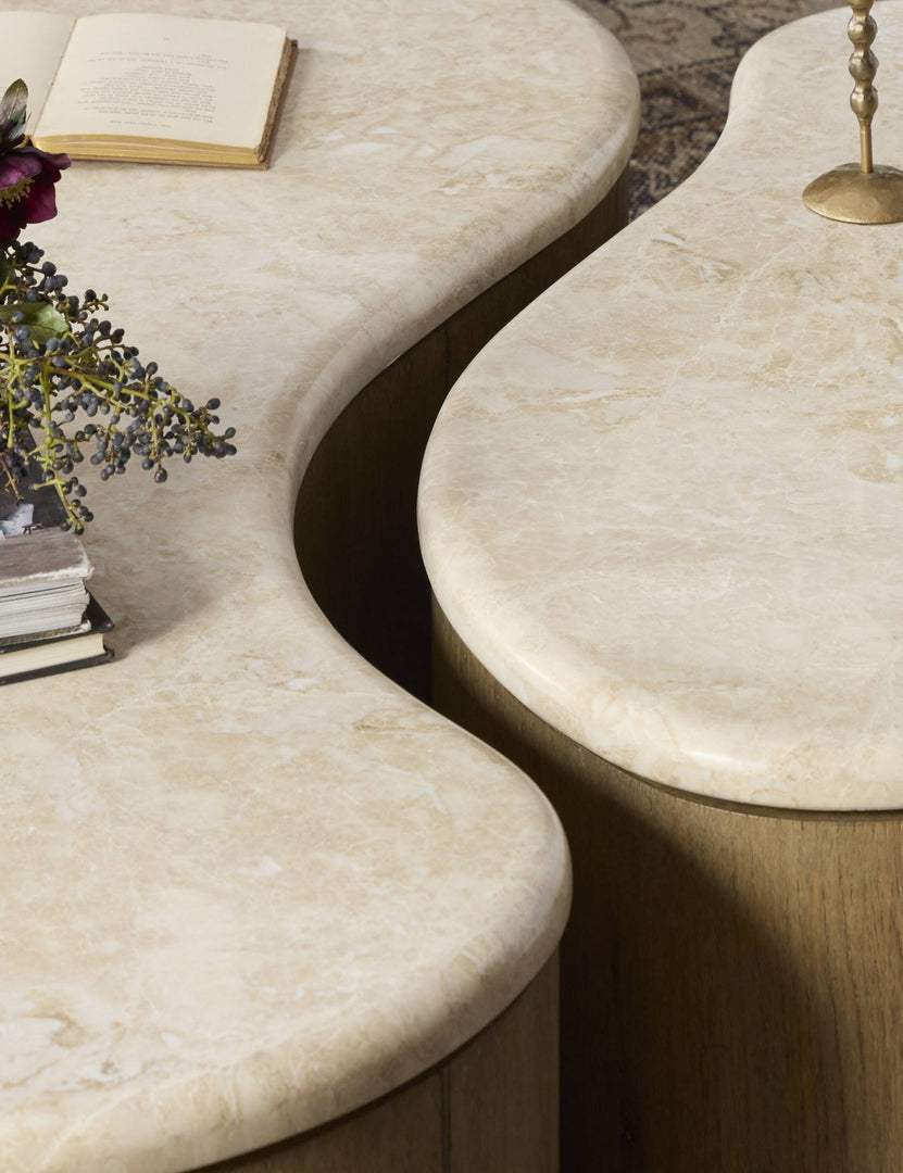 Lazaro Marble Nesting Coffee Table
