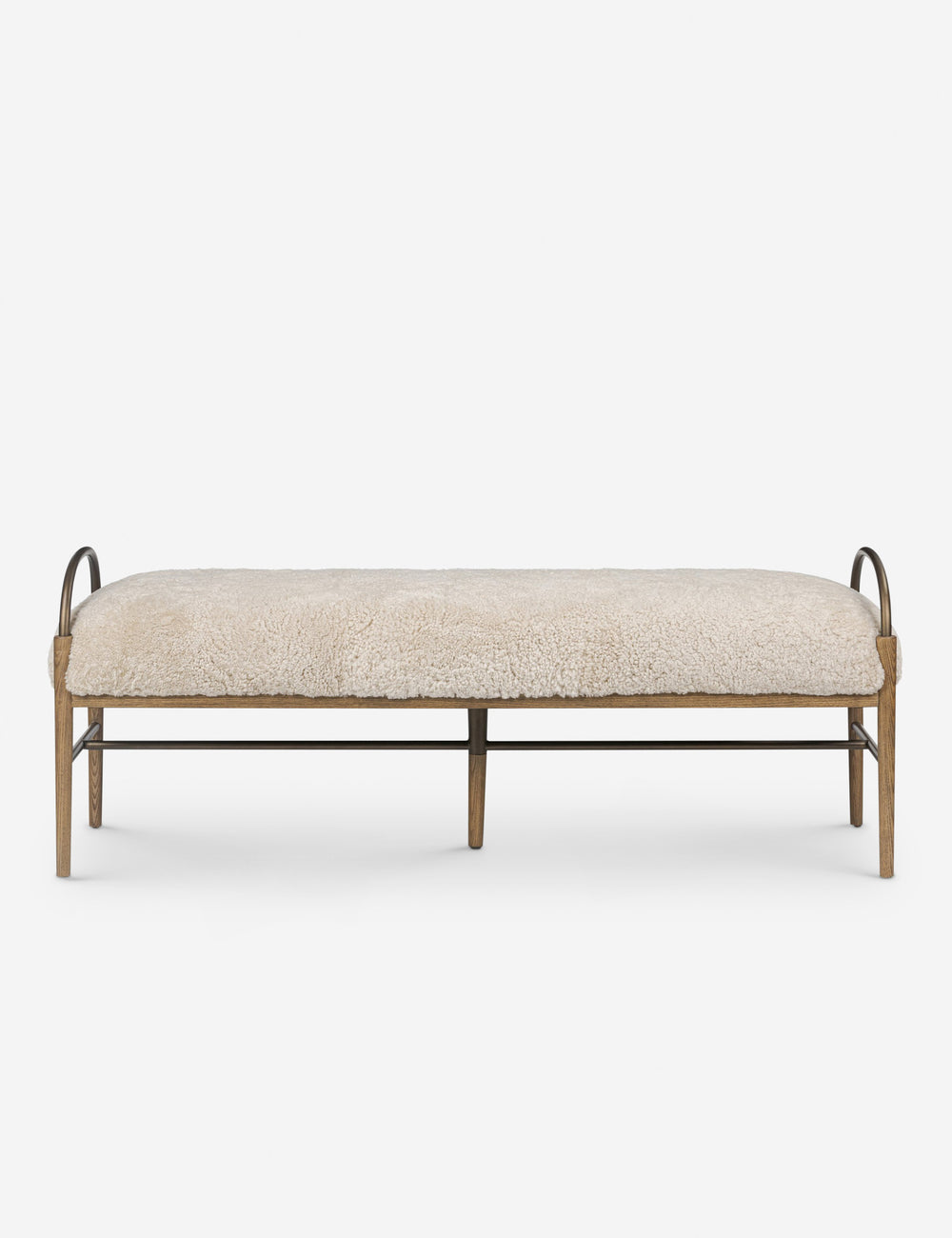 Demi Bench by Amber Lewis x Four Hands