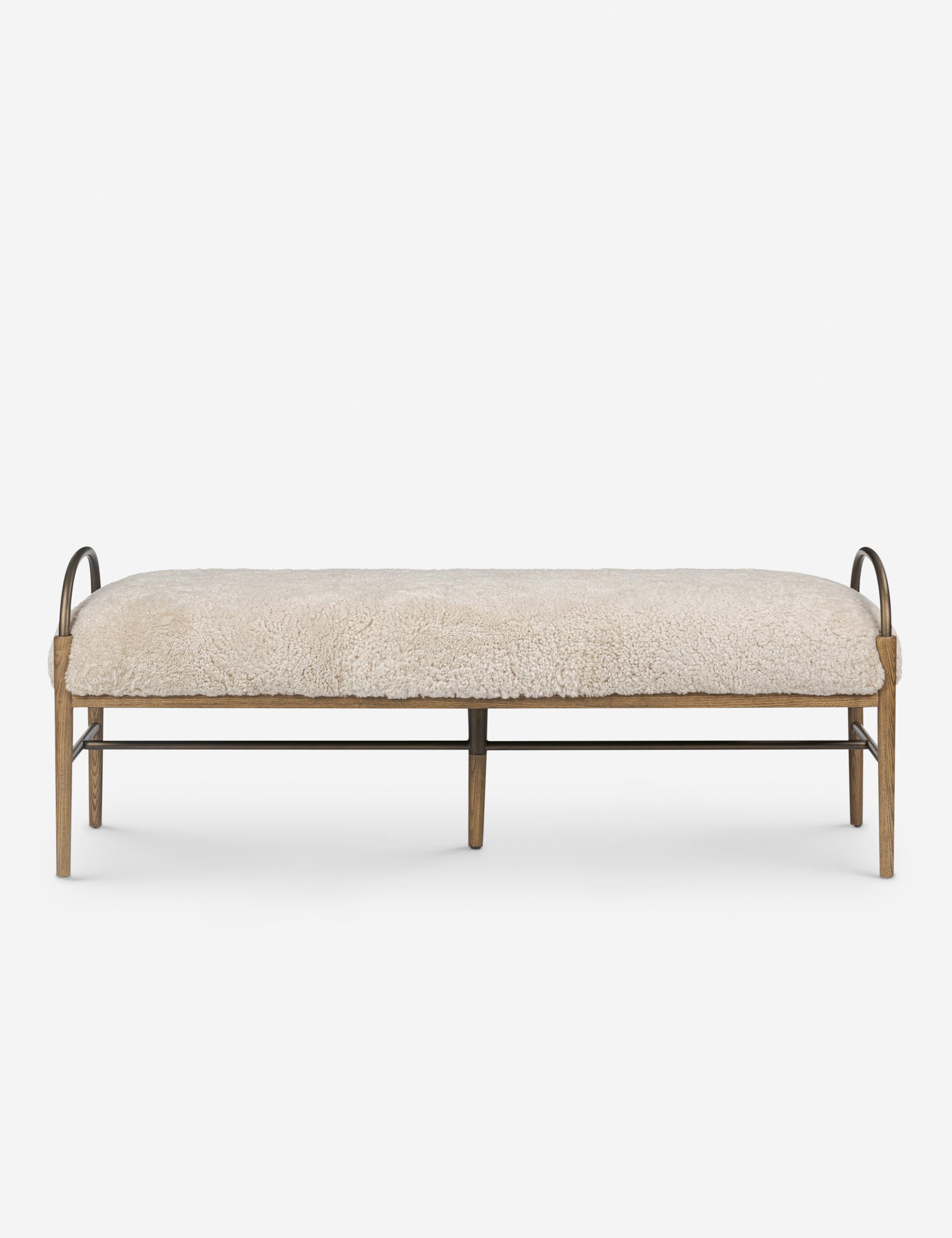 Demi Bench by Amber Lewis x Four Hands