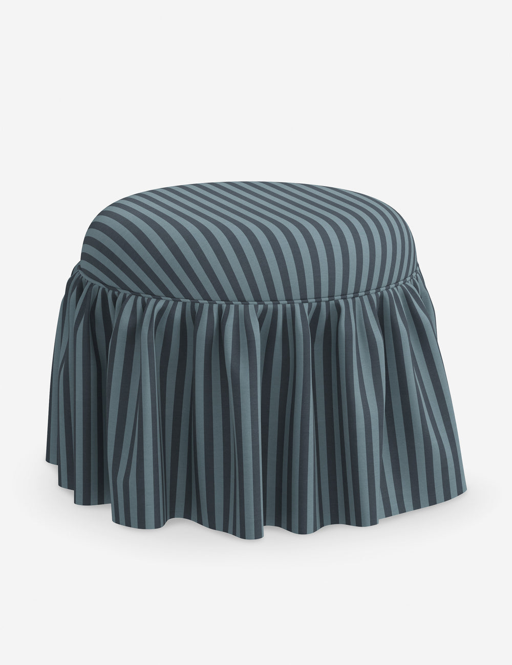 Leary Skirted Ottoman