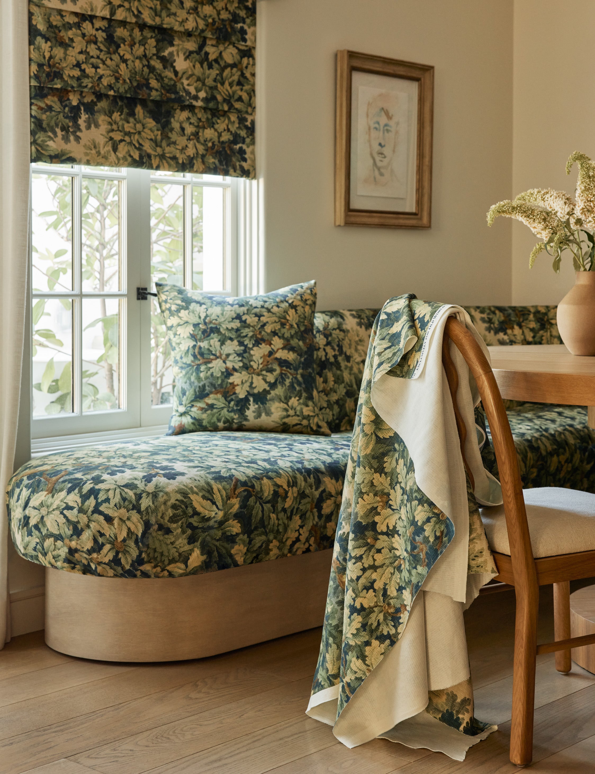 Bois de Chene Cotton Fabric by Scalamandre