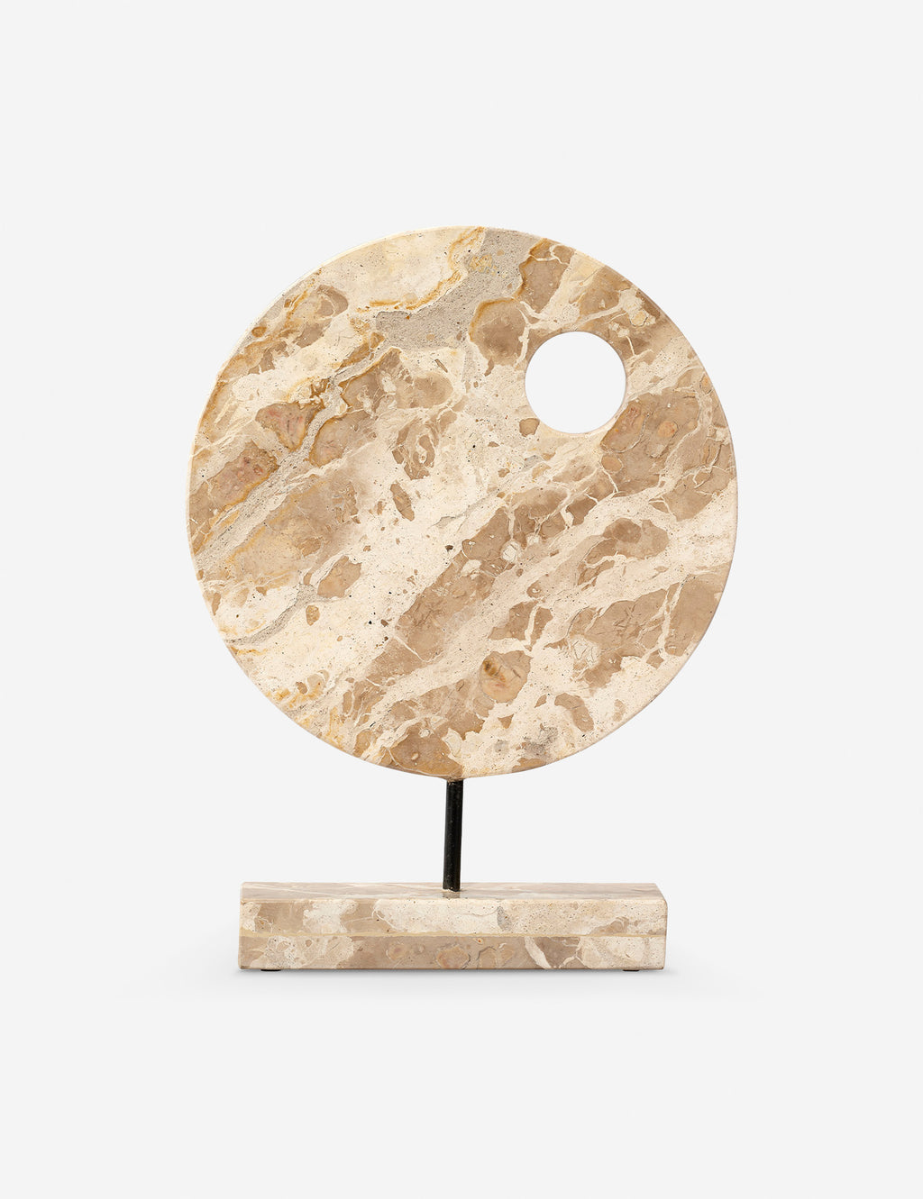 Hala Round Marble Sculpture