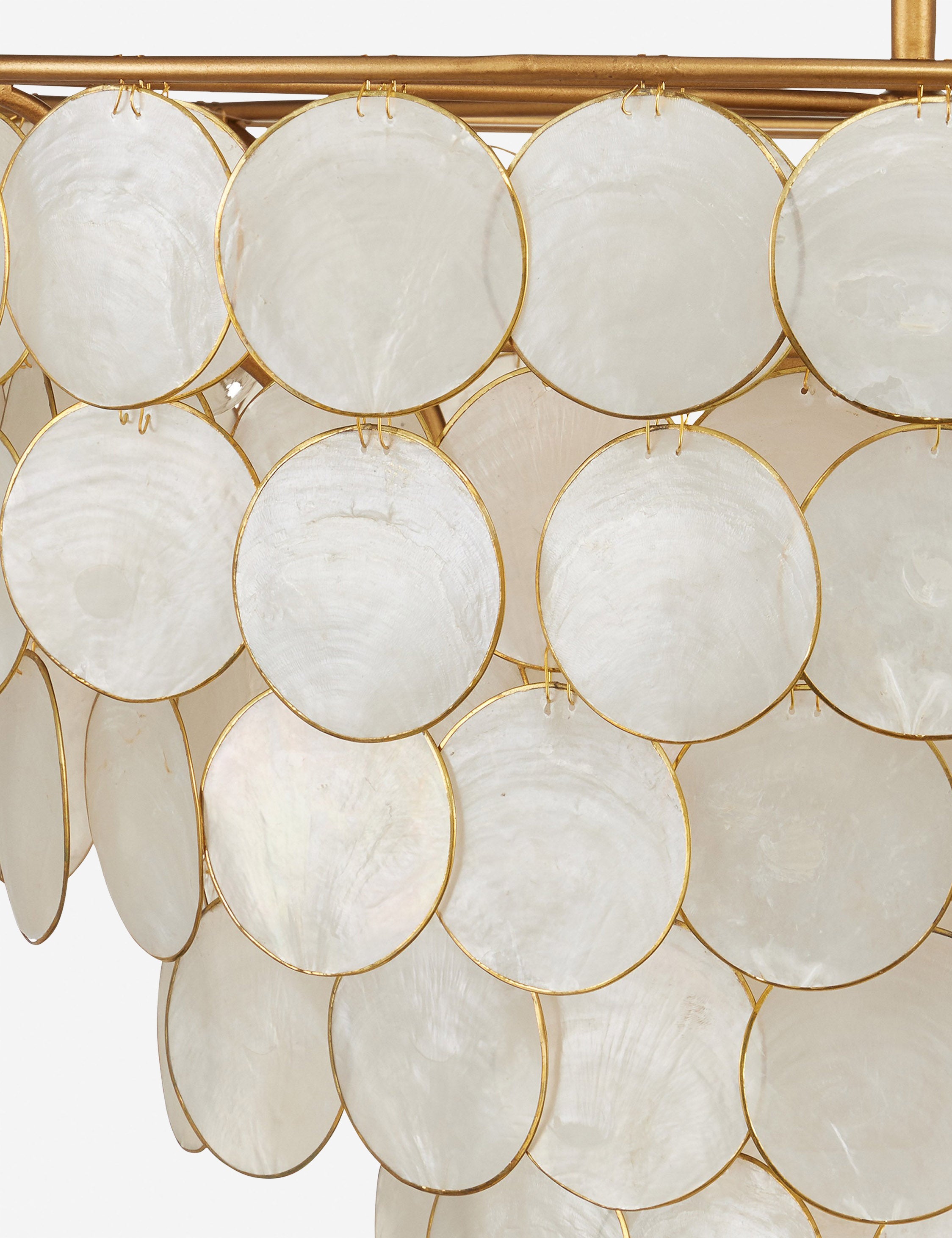 Tallents Capiz Semi-Flush Mount Light