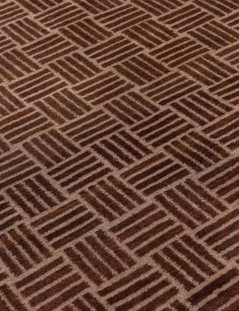 Vintage Turkish Hand-Knotted Wool Rug No. 542, 6'6" x 9'5"