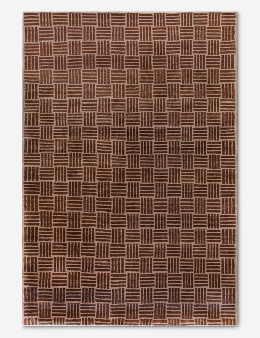 Vintage Turkish Hand-Knotted Wool Rug No. 542, 6'6" x 9'5"