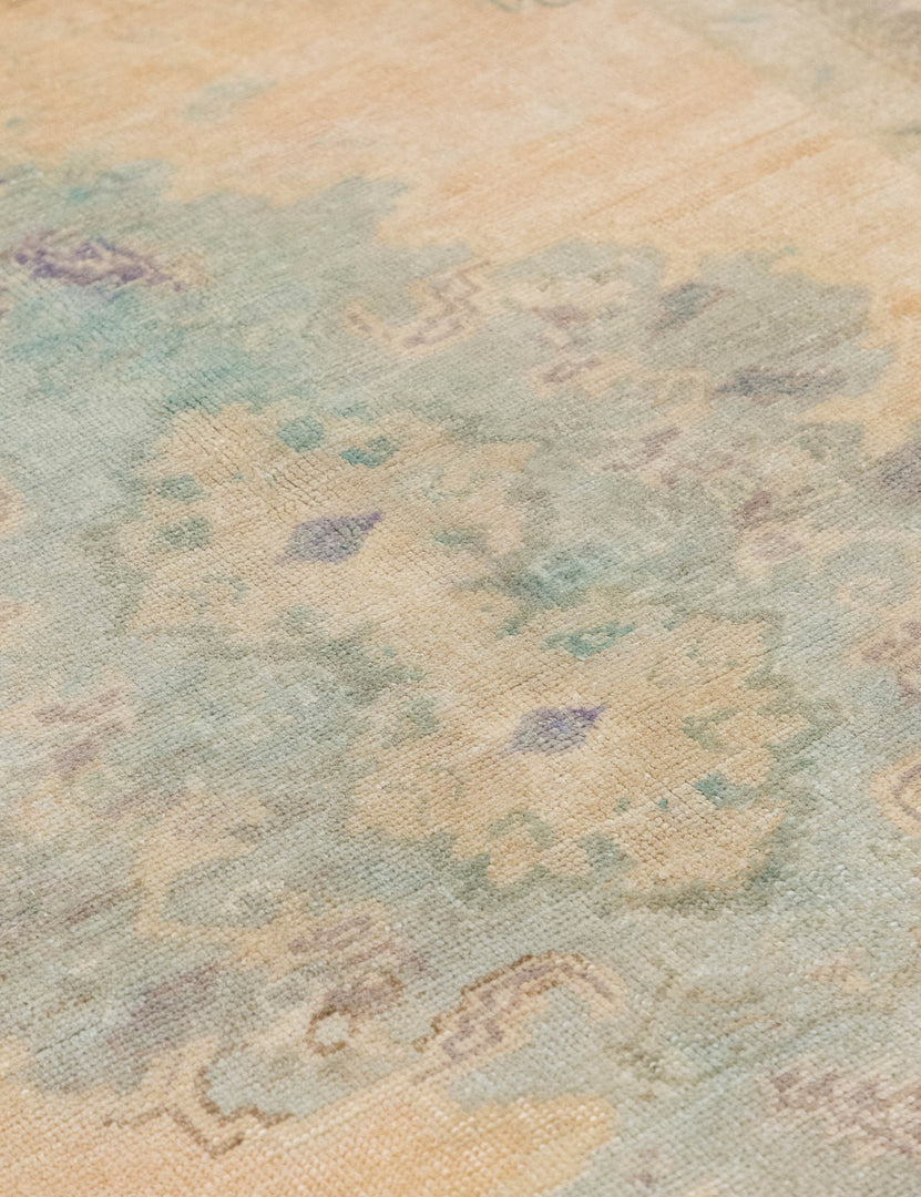 Vintage Turkish Hand-Knotted Wool Rug No. 554, 4'8" x 8'5"