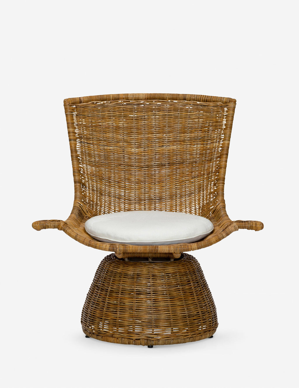 Amado Woven Swivel Chair