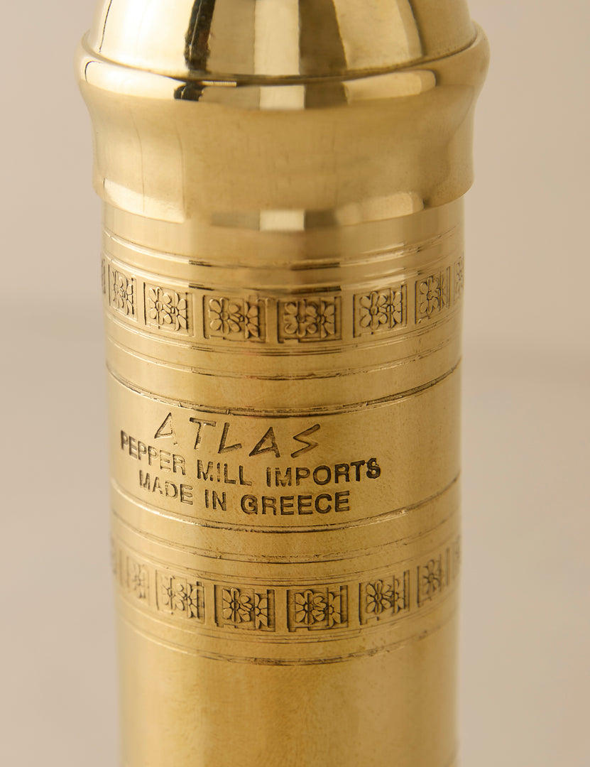 Atlas Brass Salt Mill