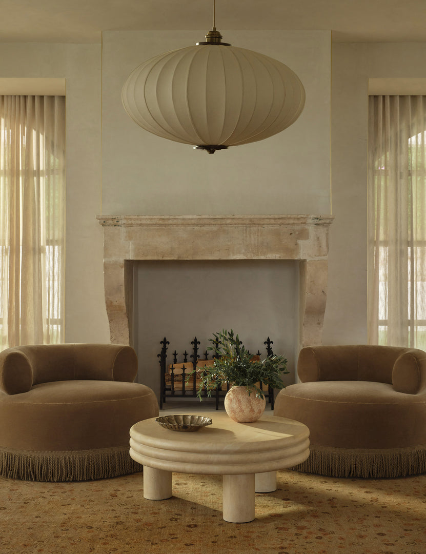 Lenny Swivel Chair by Button Atelier x Co.House Designs