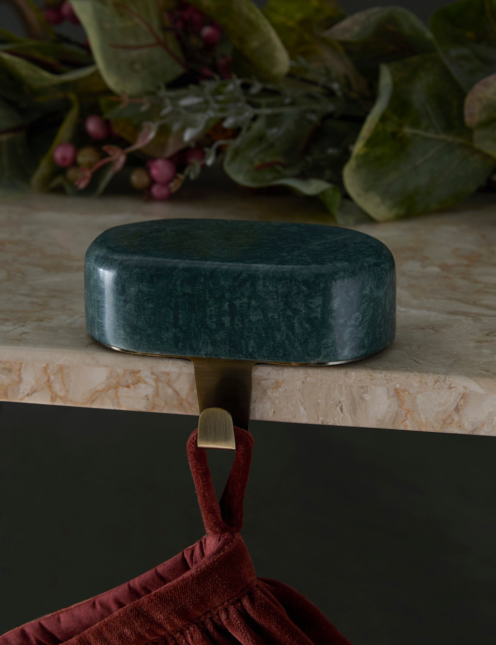 Bertram Marble Stocking Holder