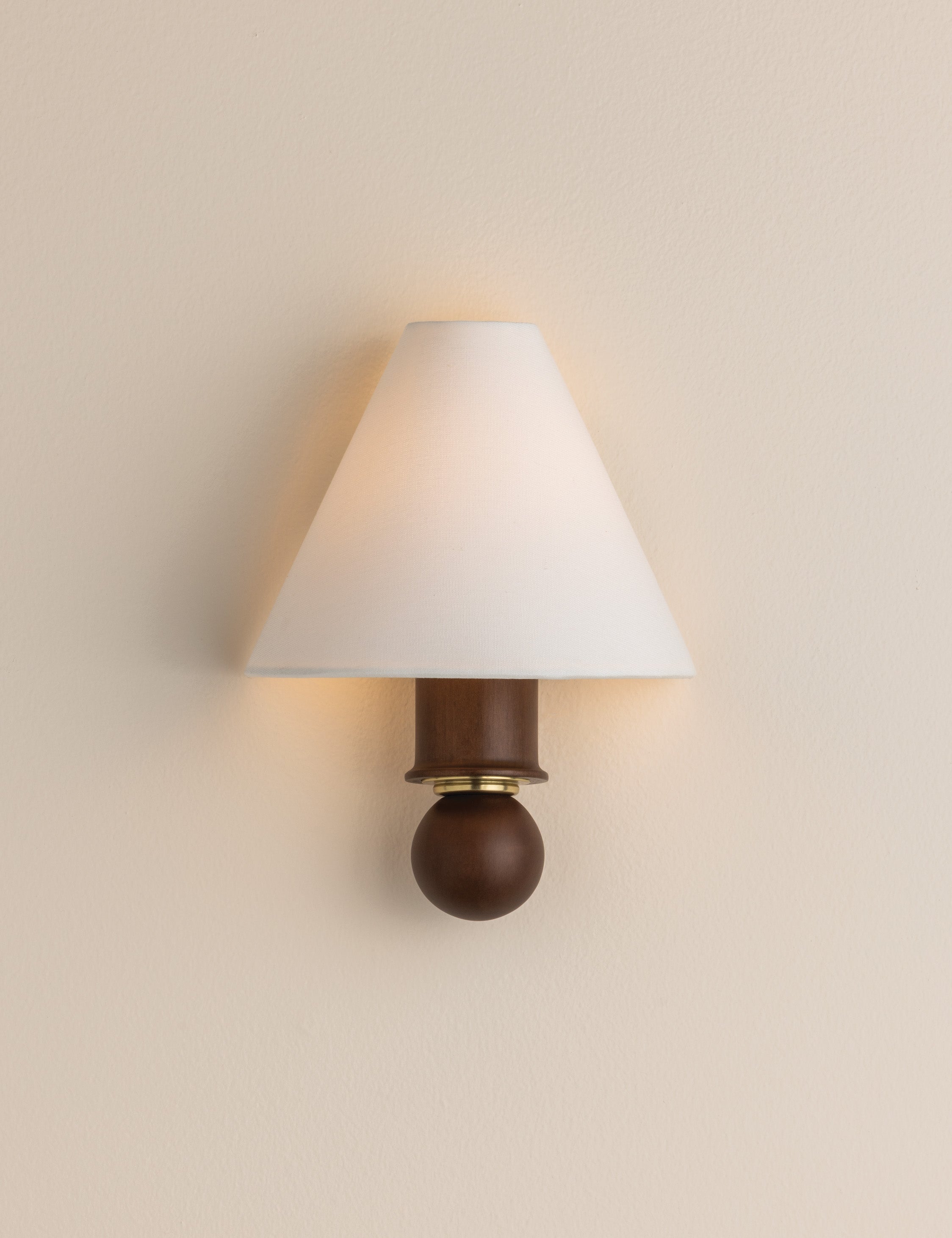 Dorell Turned Wood Sconce