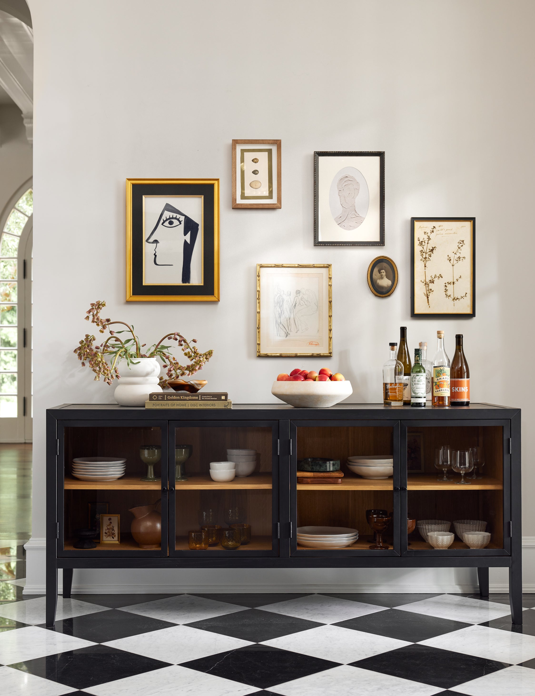Morey Curio Sideboard