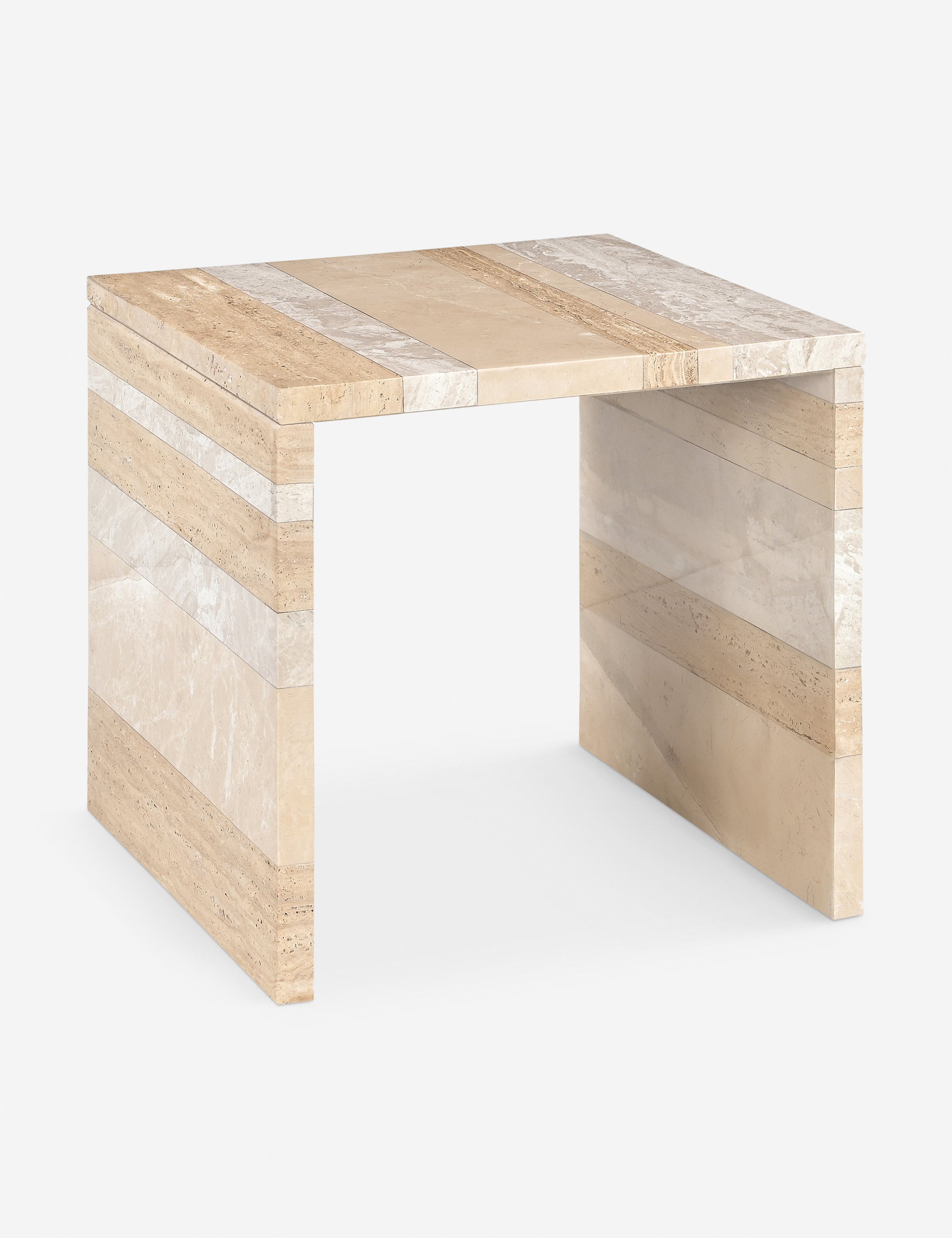 Roque Waterfall Side Table