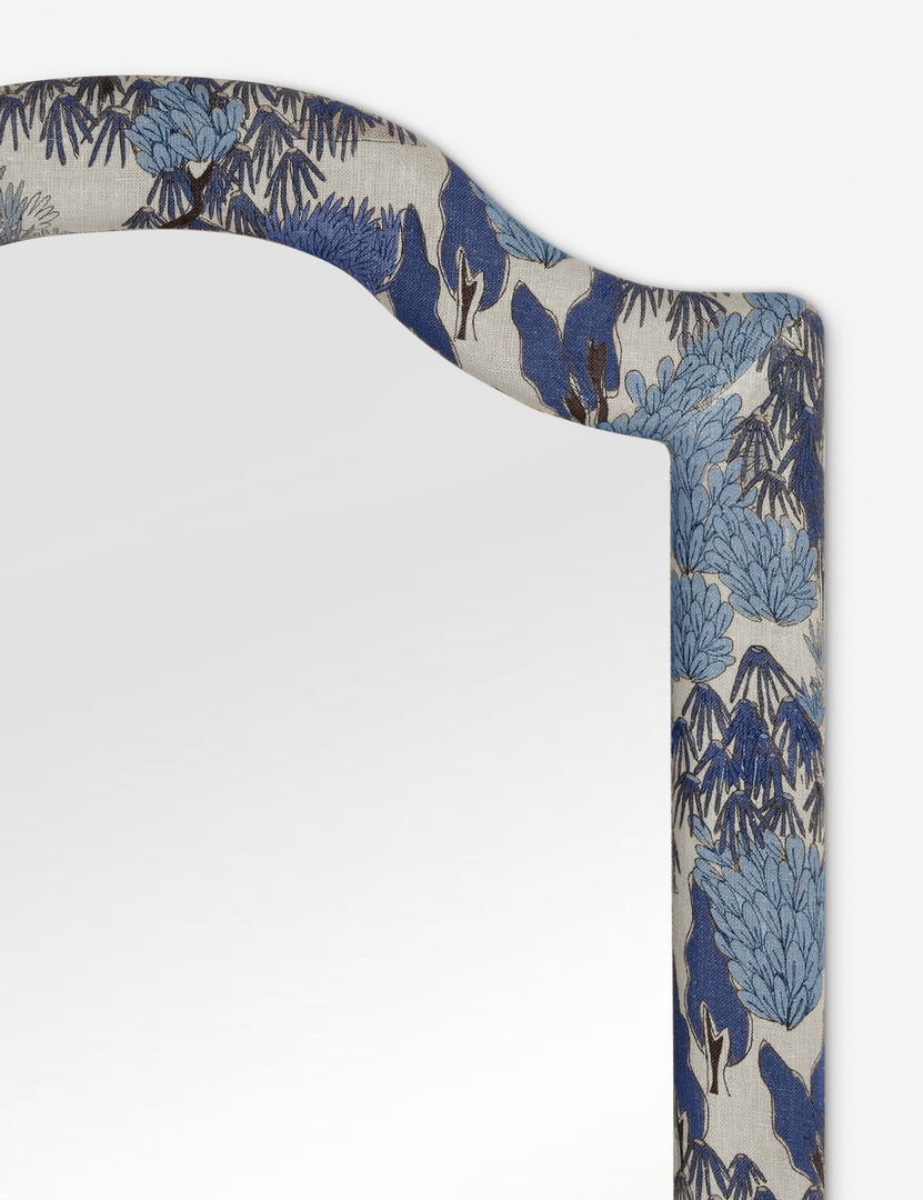 Garden Walk Upholstered Full Length Mirror by Sarah Sherman Samuel