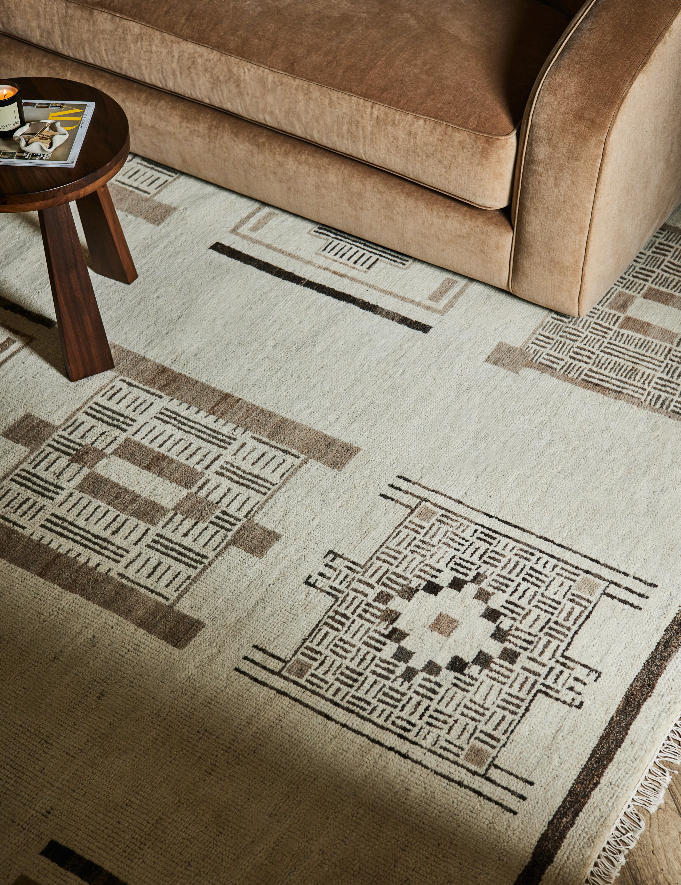 Karcal Hand-Knotted Wool Rug