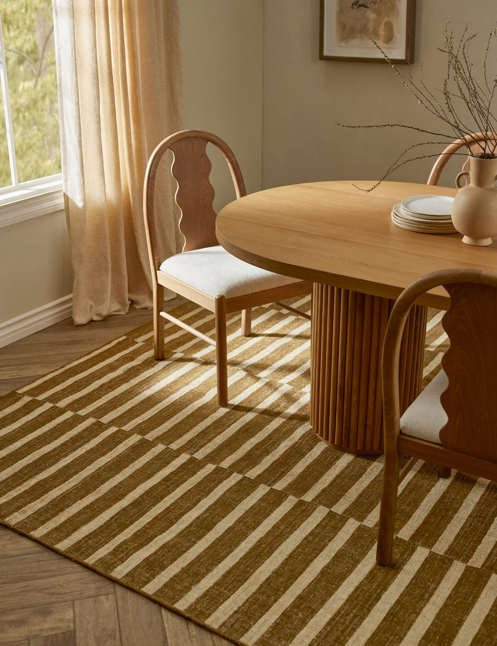 Keady Handwoven Wool-Blend Rug
