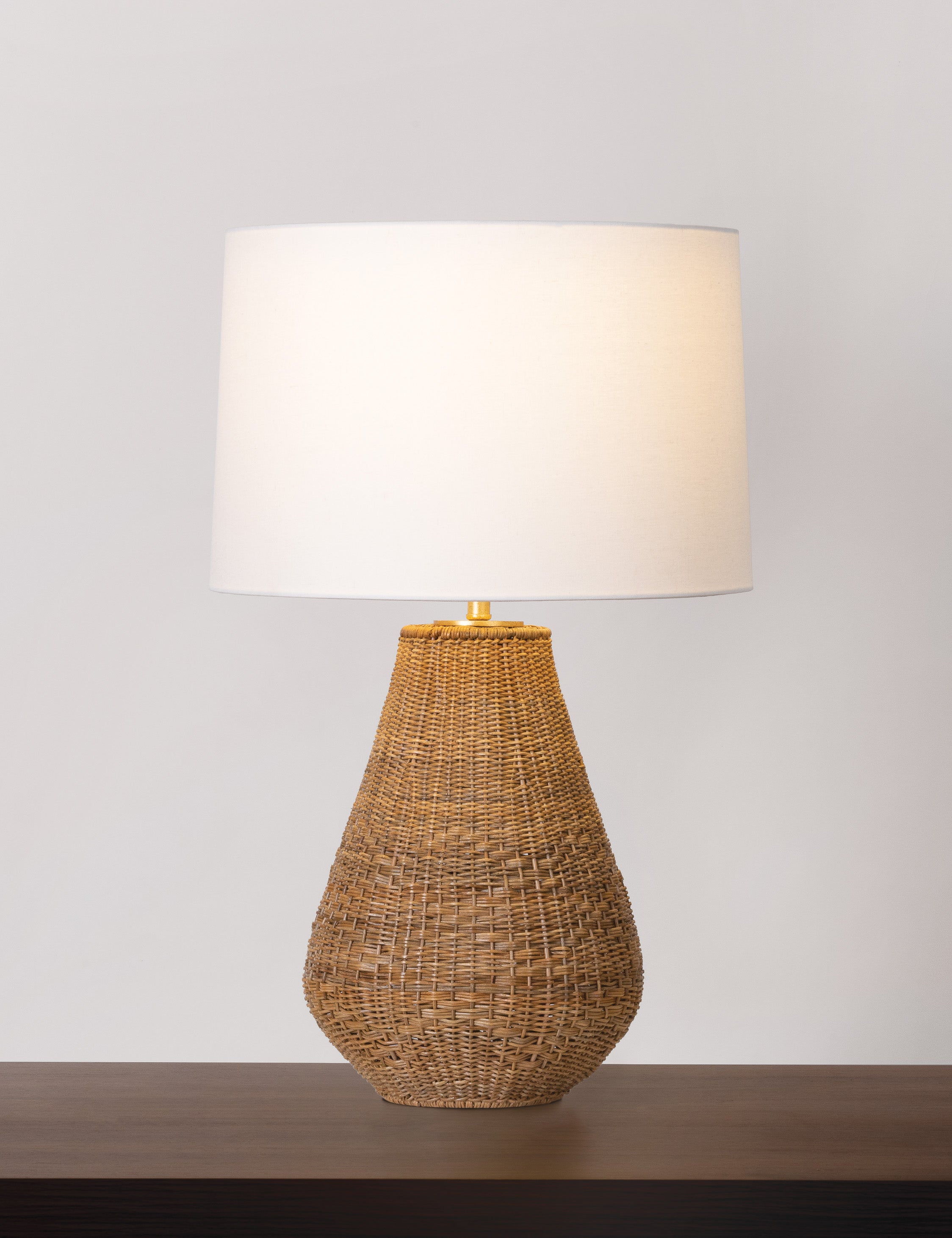 Baume Wicker Table Lamp