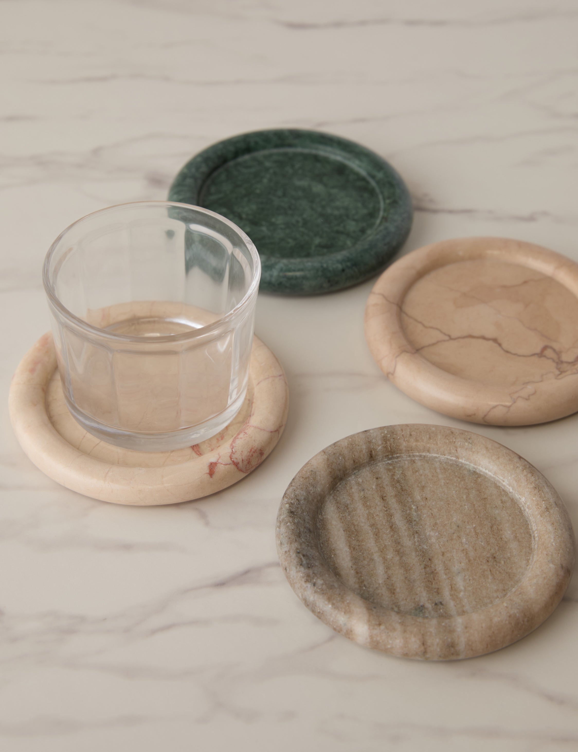 Lusine Marble Coasters (Set of 4)