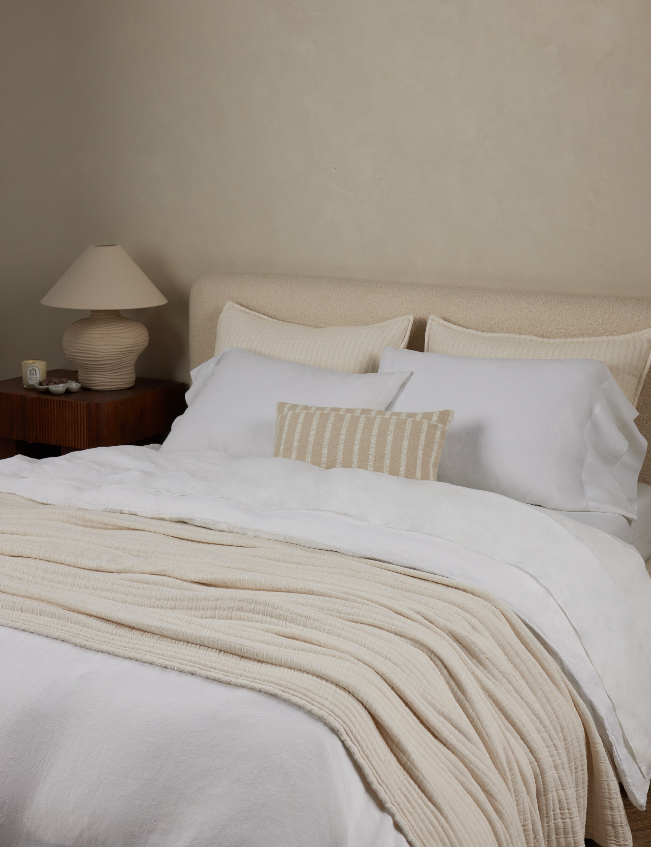 Melia European Flax Linen® Duvet Cover