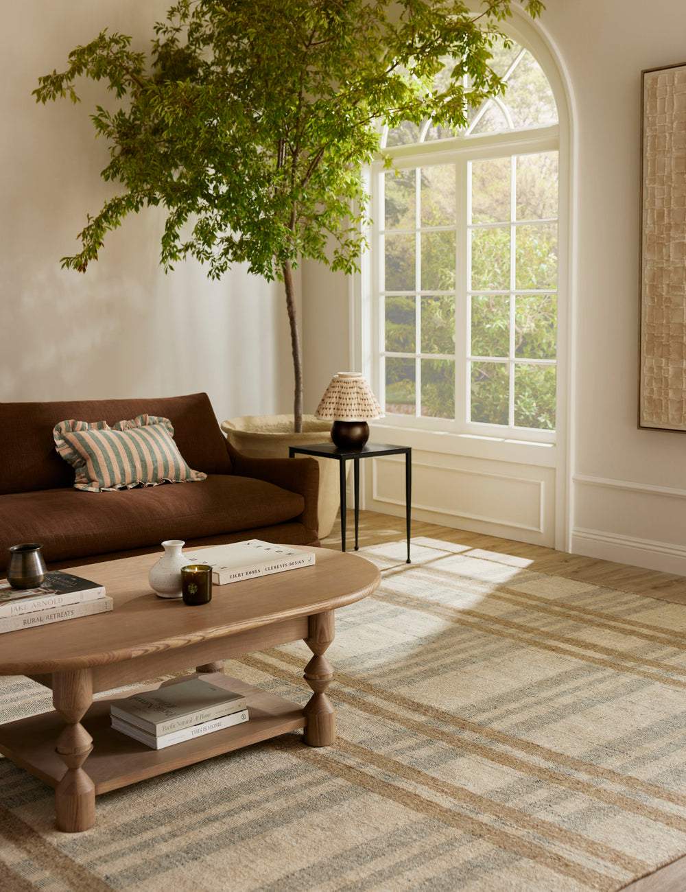 Messer Plaid Handwoven Wool Rug