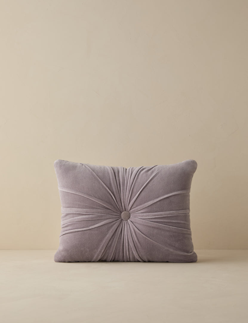 Monroe Velvet Lumbar Pillow